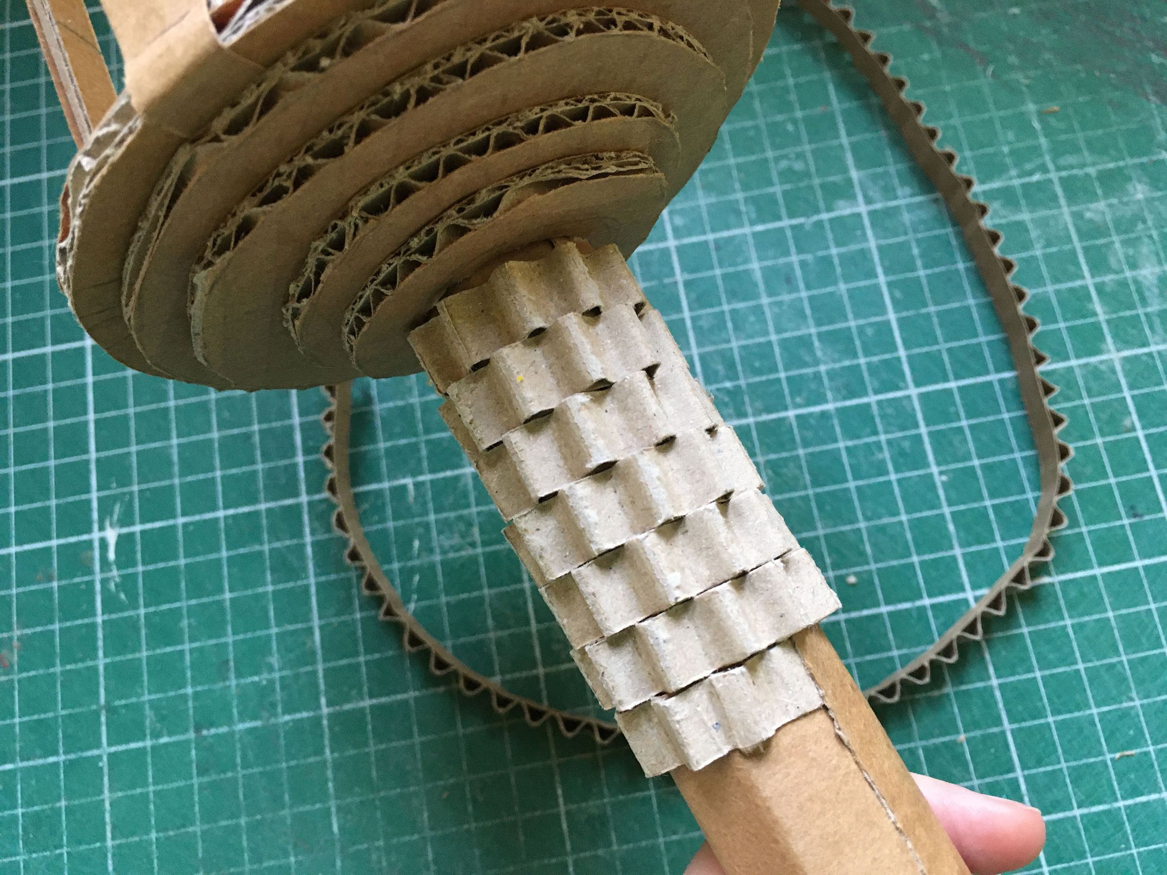 Corrugated Cardboard Lamp : 10 Steps (with Pictures) - Instructables