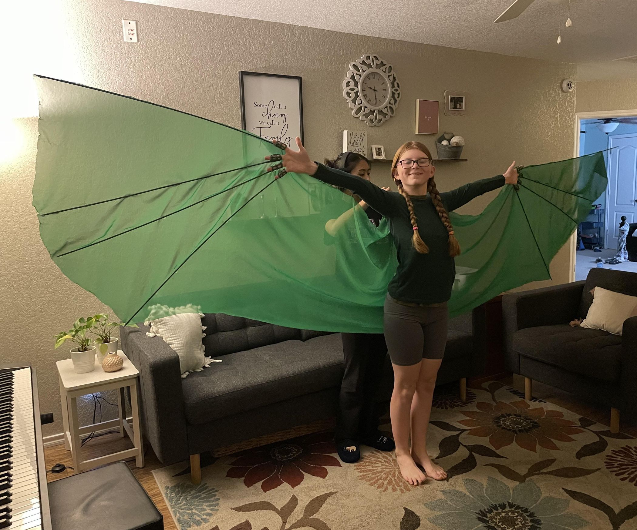 DIY Dragon Wings- Finger Controlled! : 14 Steps (with Pictures ...