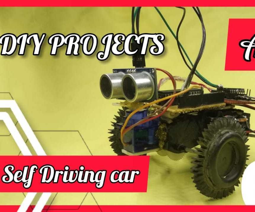 Arduino Self Driving Obstacle Avoiding Car In Lockdown 5 Steps Instructables