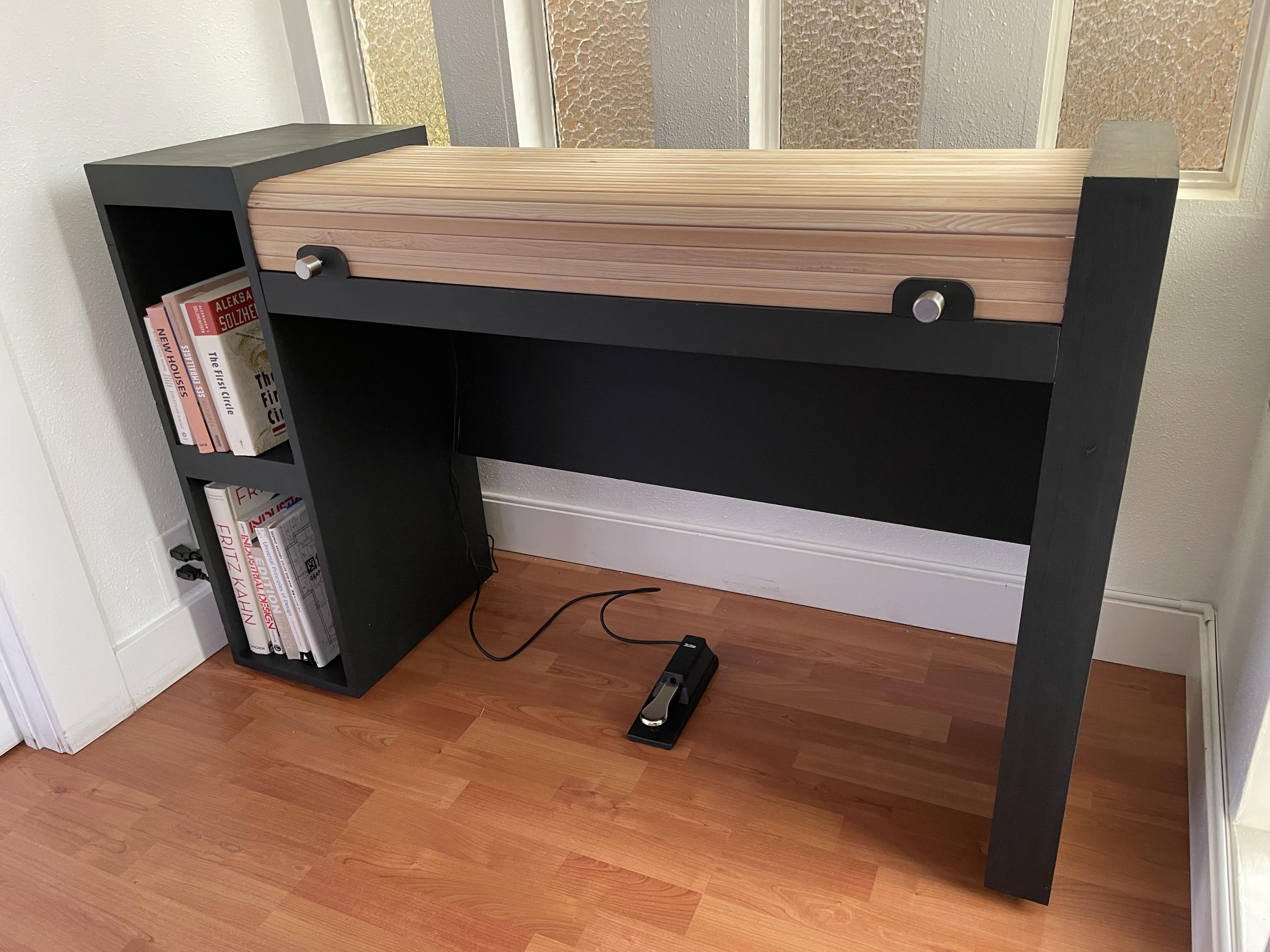 Studio roll top desk store