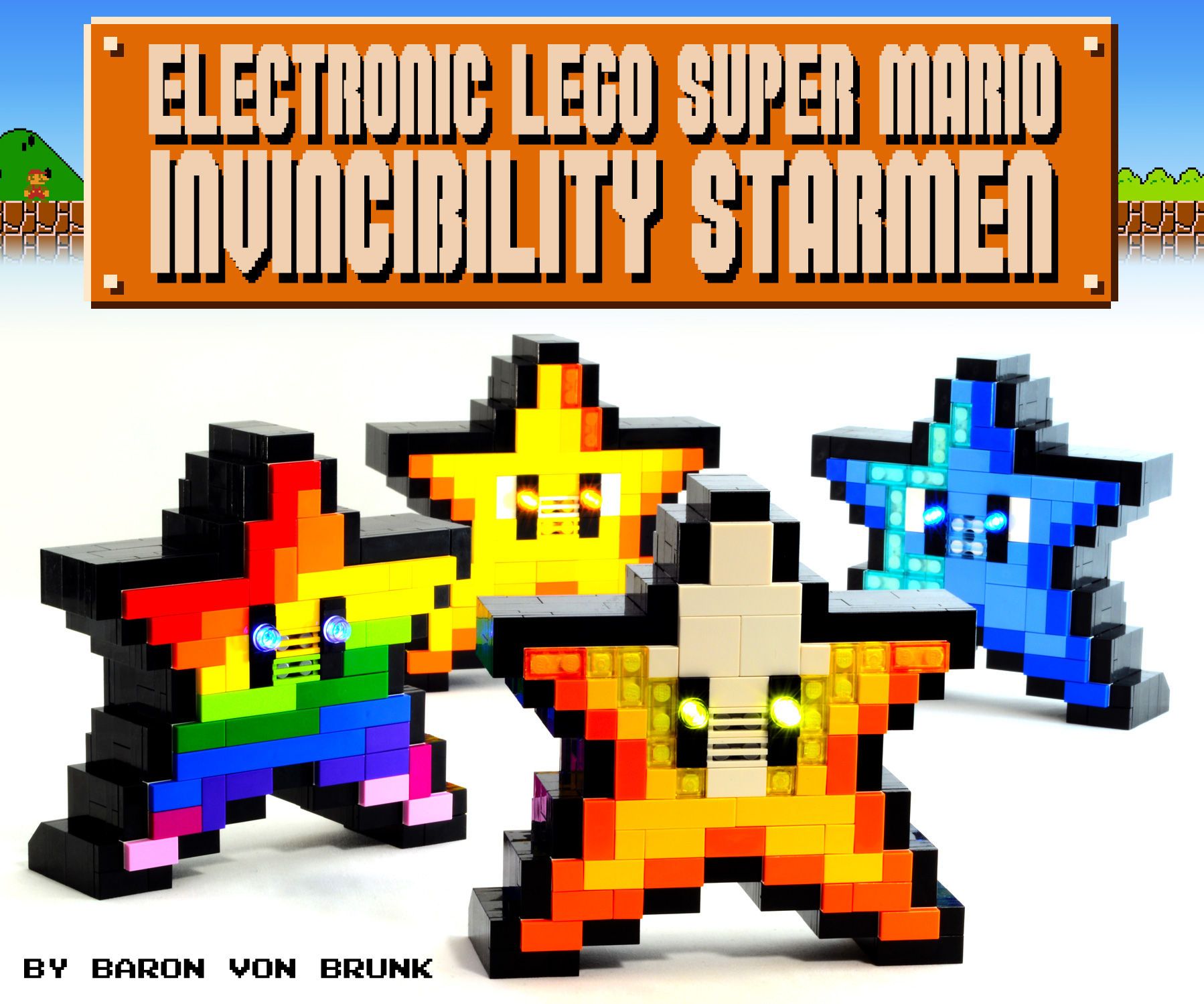 Electronic LEGO Super Mario Starman : 5 Steps (with Pictures ...
