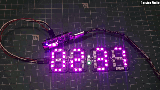 RGB 7 Segment Clock Using ESP8266 : 17 Steps (with Pictures) - Instructables