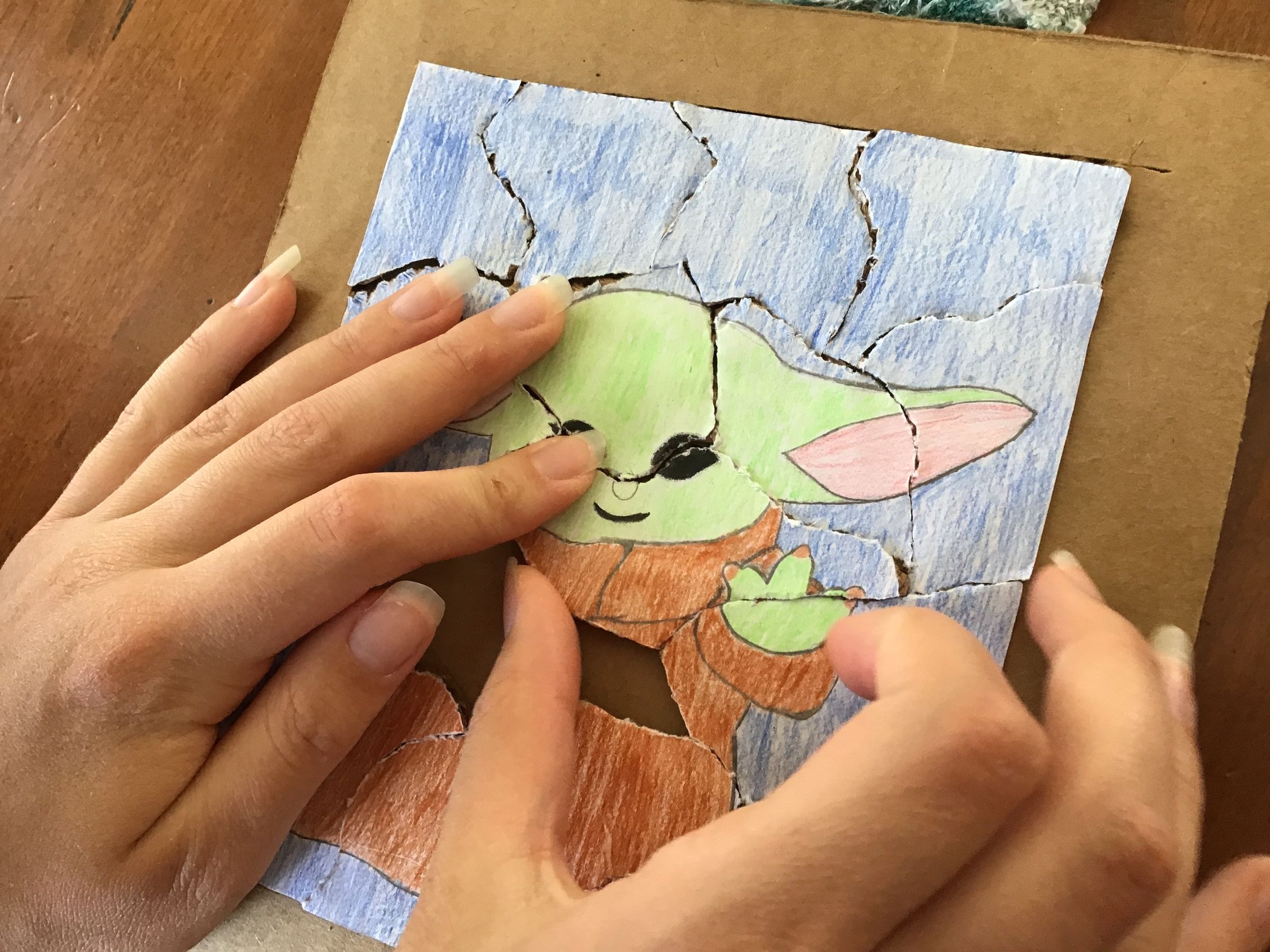 Baby Yoda Puzzle : 3 Steps - Instructables