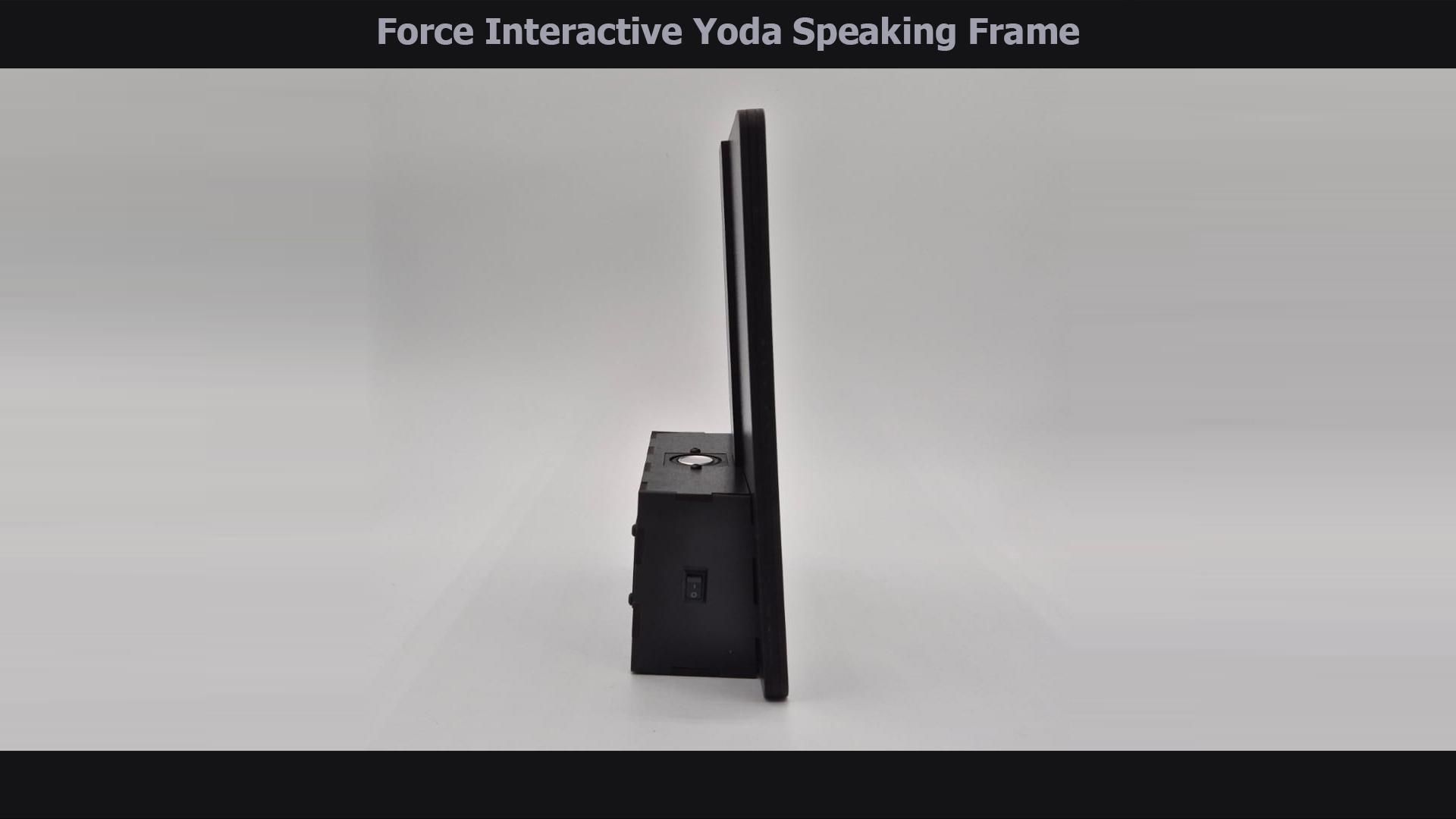 Force Interactive Yoda Speaking Frame : 7 Steps (with Pictures ...
