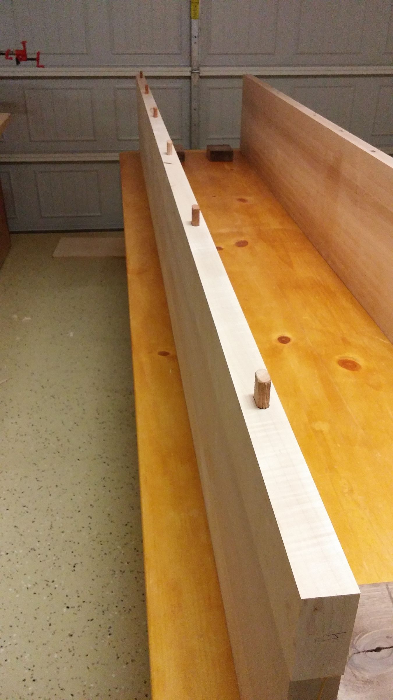 Trestle Table With Floating Arched Stretcher : 22 Steps (with Pictures ...