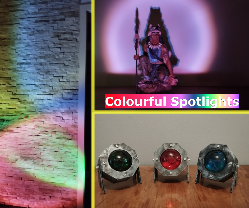 Colourful Spotlights : 9 Steps (with Pictures) - Instructables
