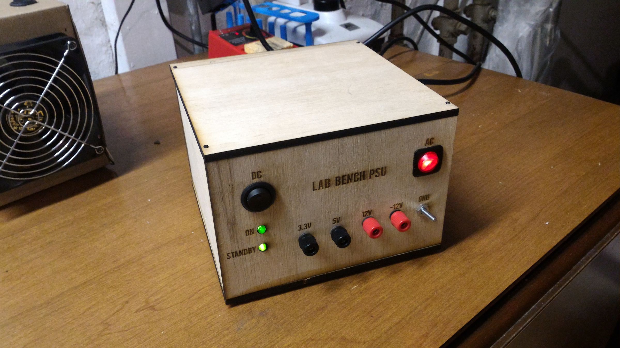 DIY ATX Wood Lab Bench PSU : 3 Steps (with Pictures) - Instructables