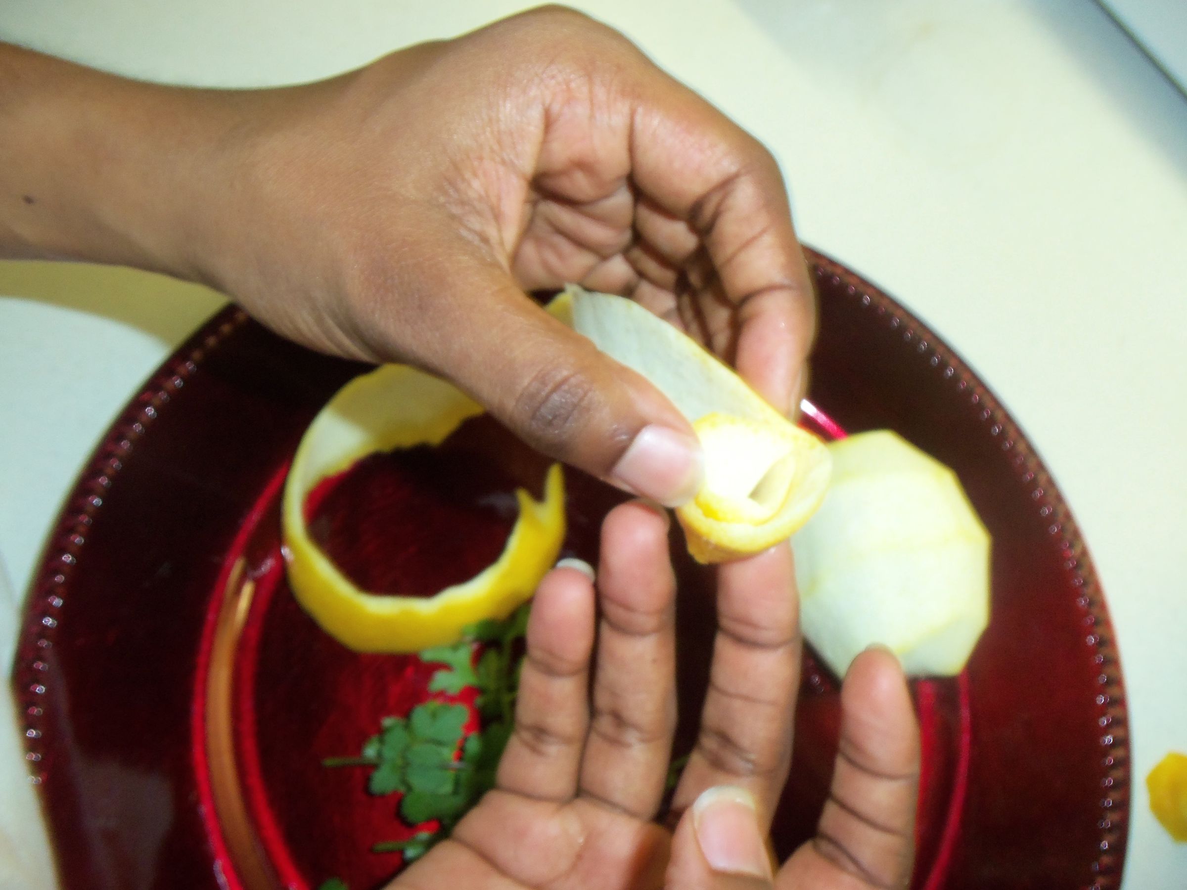 Decorative Lemon Rose - Instructables