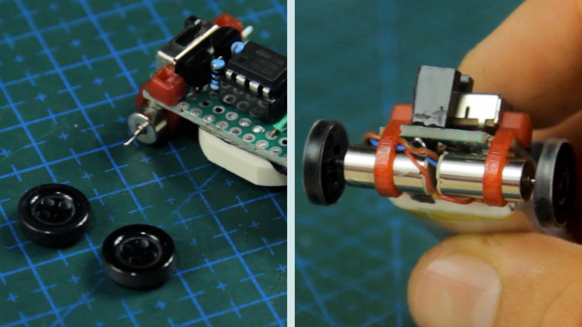 Make the Tiniest Line Follower Robot Without a Microcontroller : 10 ...