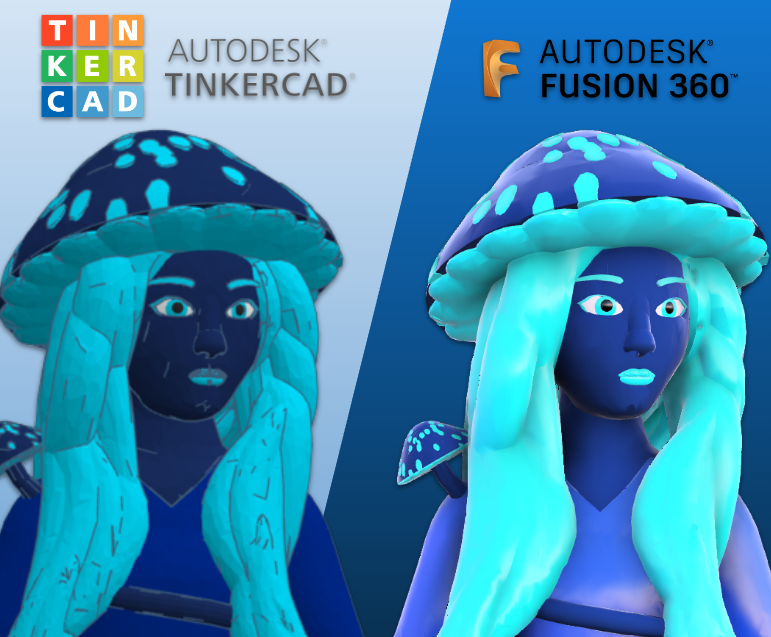 How to Render a Non-Basic Shape Tinkercad Model in Fusion 360 : 12 ...