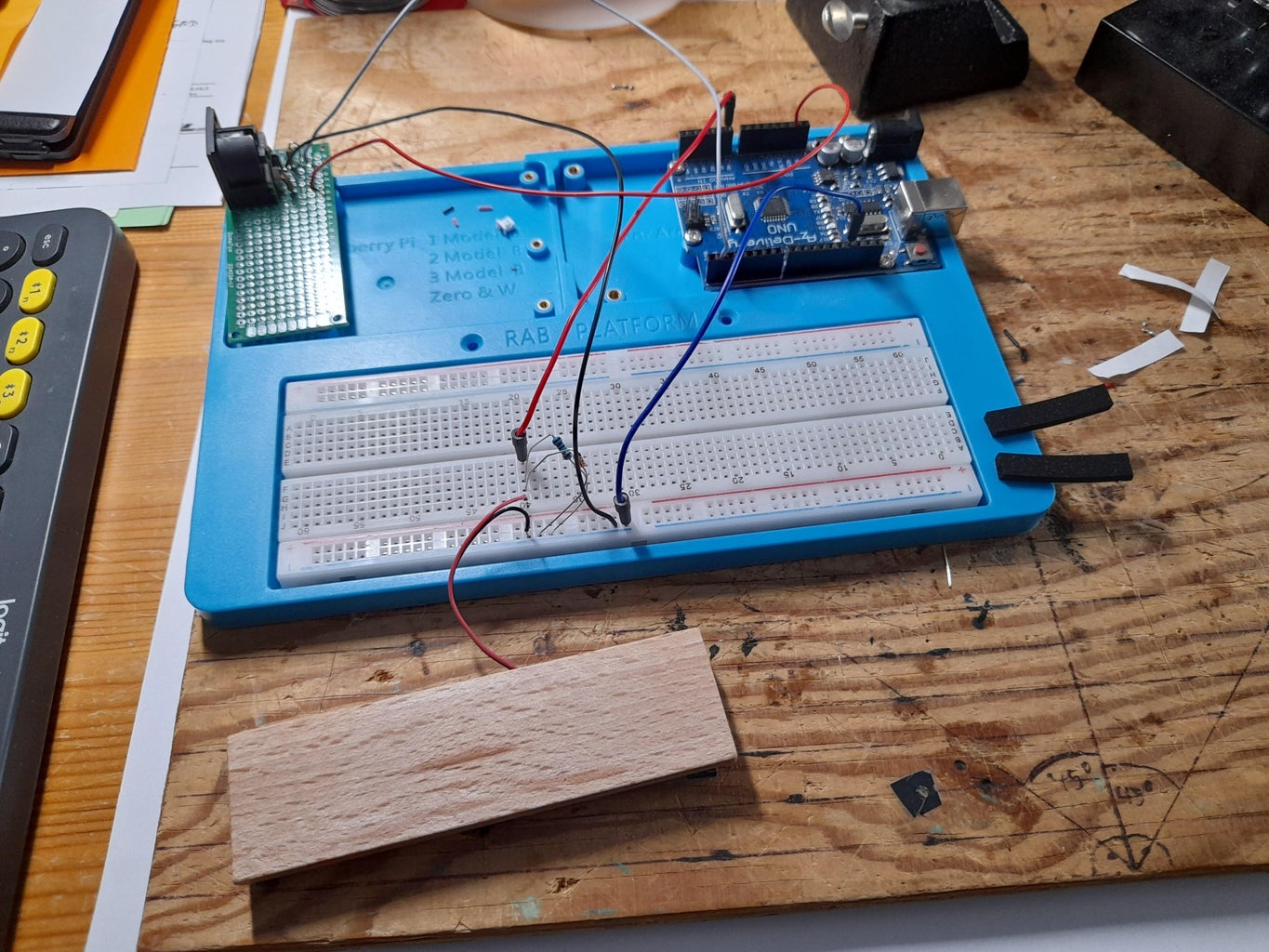 Xyluino An Arduino Driven Midi Marimba Xylophone Glockenspiel 7