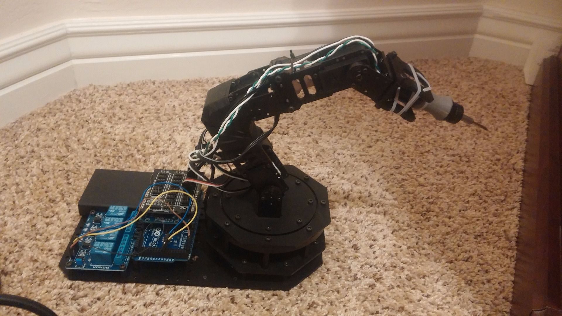PS3 Controlled Robotic Arm : 7 Steps - Instructables