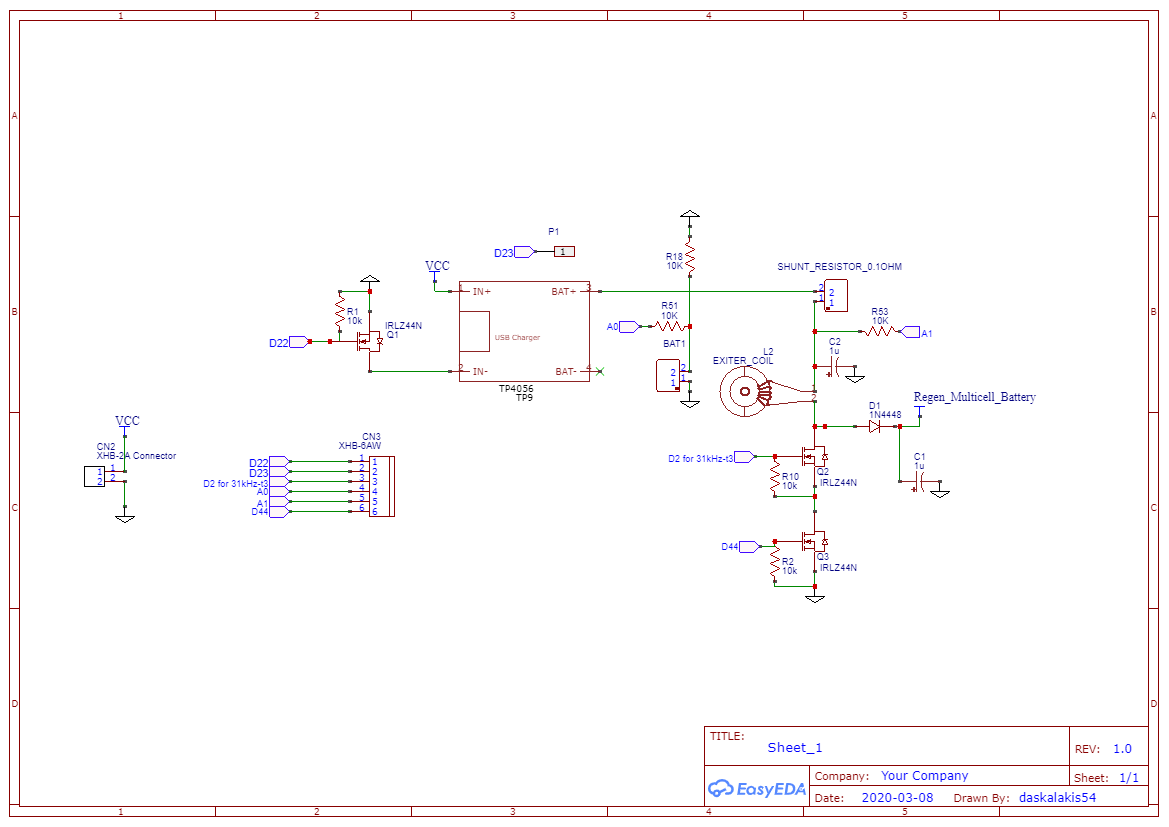Adding Regeneration in Brett's Arduino ASCD 18650 Smart Charger ...