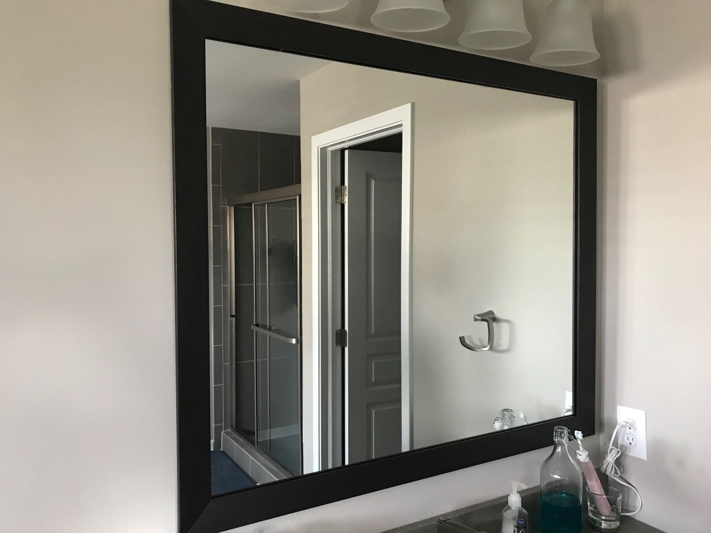 Cheap, Easy, Anyone Can DIY Mirror Frame! : 3 Steps - Instructables