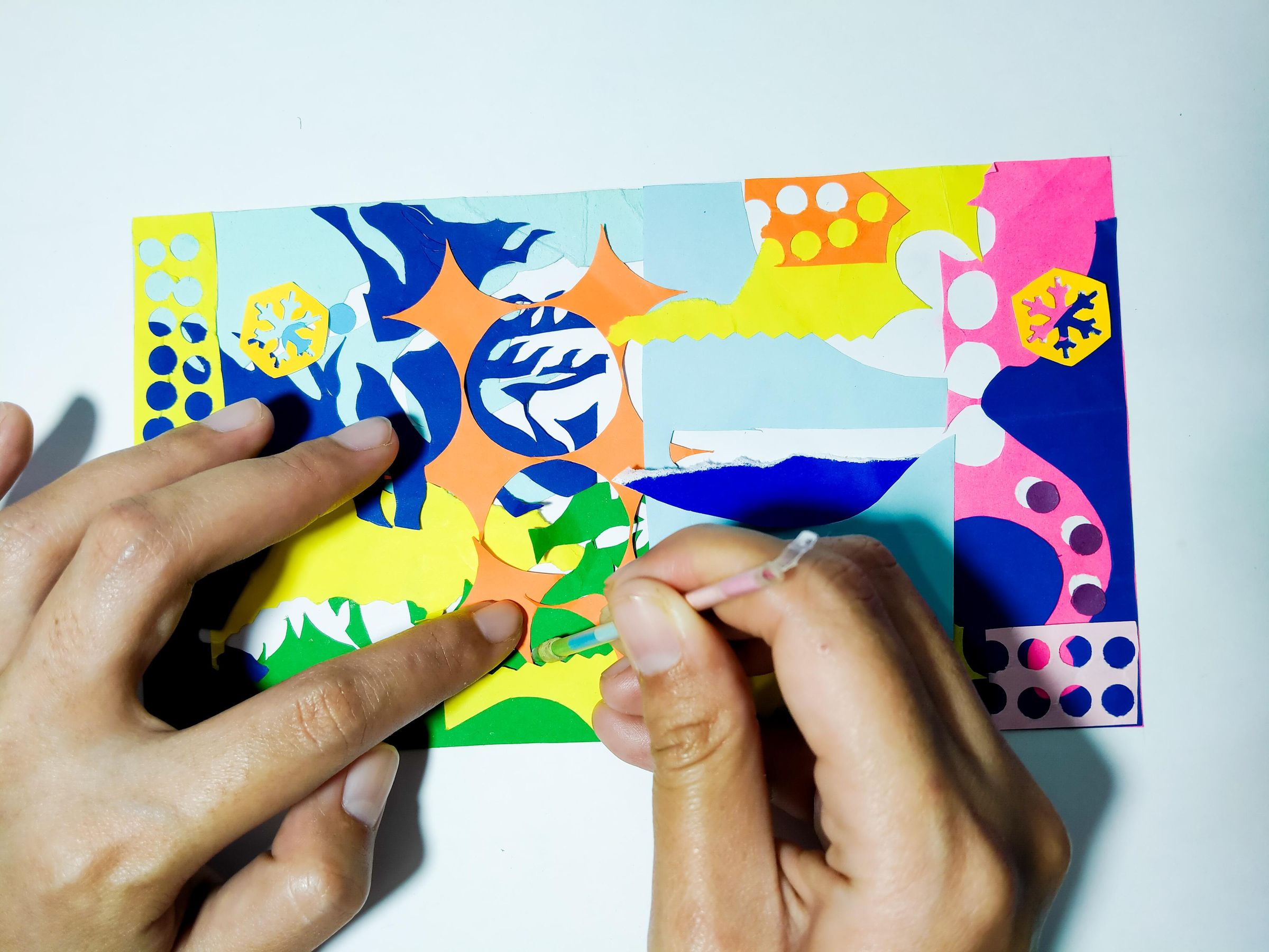 DIY Scrap Paper Collage : 4 Steps - Instructables
