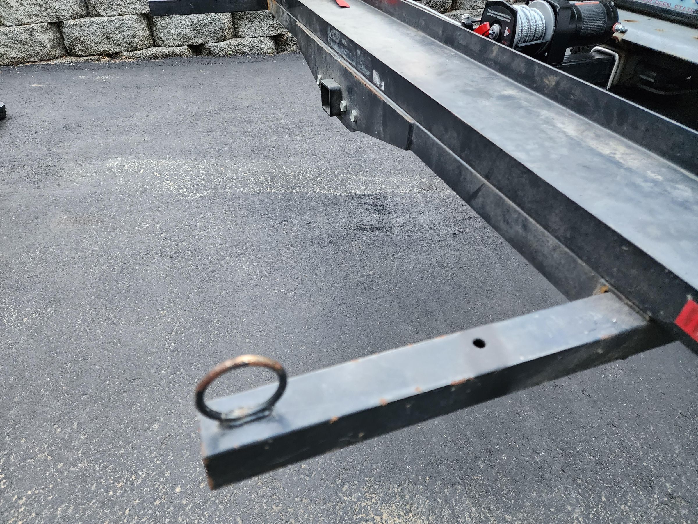 DIY Winch Assisted Motorcycle Hitch Carrier (No-Weld) : 6 Steps (with ...