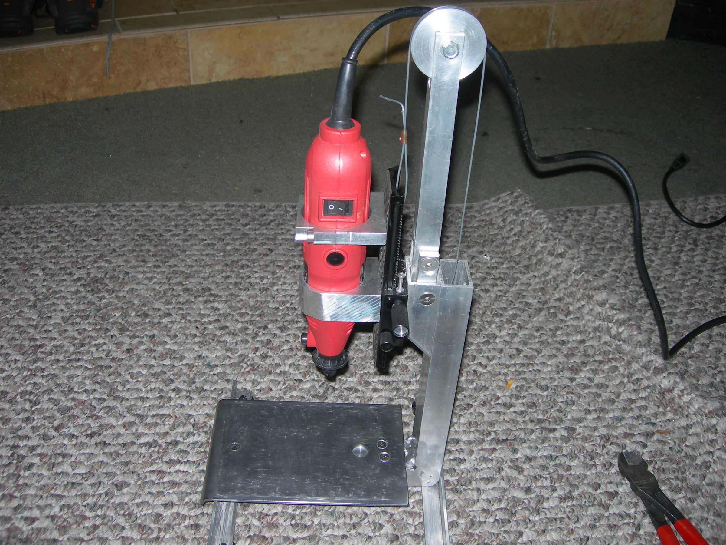 Precision High Speed Micro Drill Press From 'Useful Material' : 6 Steps ...