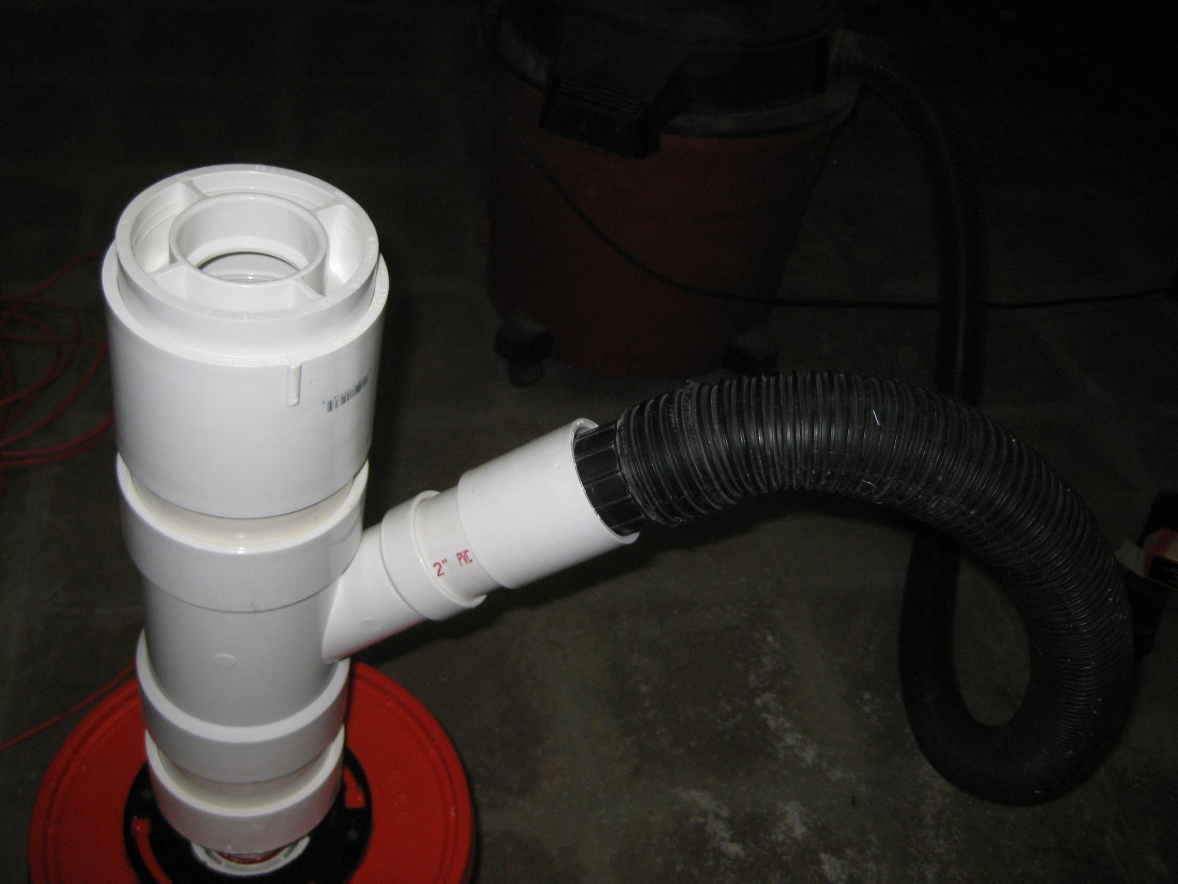 Diy Cyclonic Dirt Seperator From Pvc Bits and a Bucket : 5 Steps ...