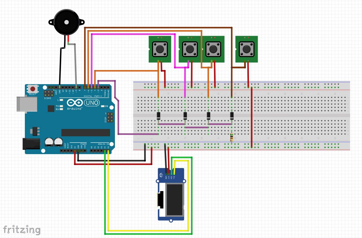 Reckless Racer Arduino OLED Game, AdafruitGFX and Bitmaps Basics : 6 ...