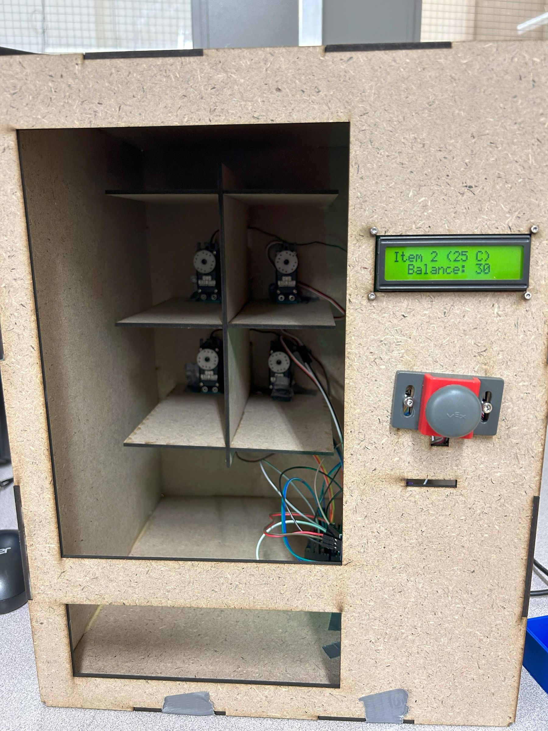 Final Project: Mini Vending Machine : 8 Steps - Instructables
