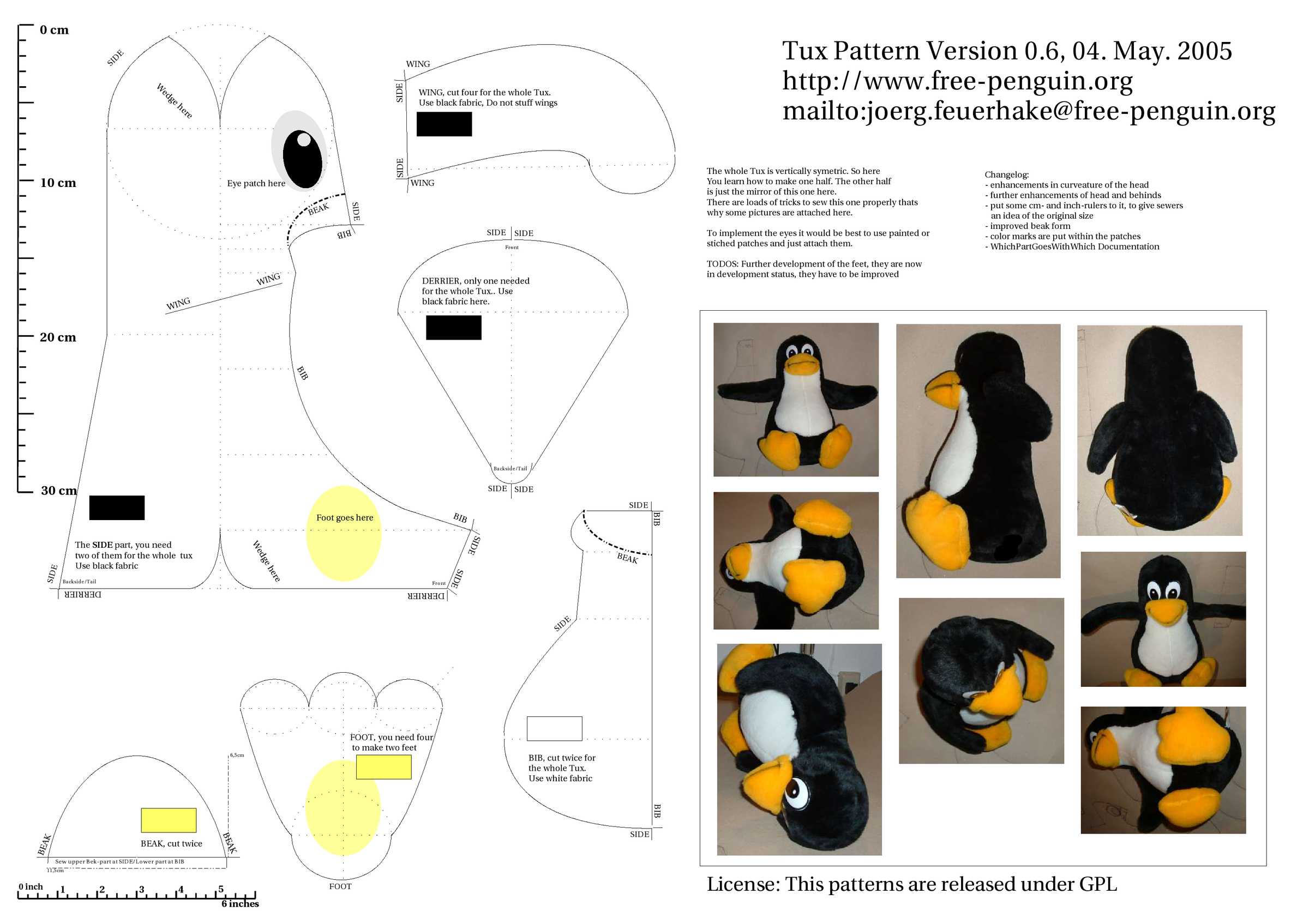 Tux the Linux Penguin Costume : 18 Steps (with Pictures) - Instructables