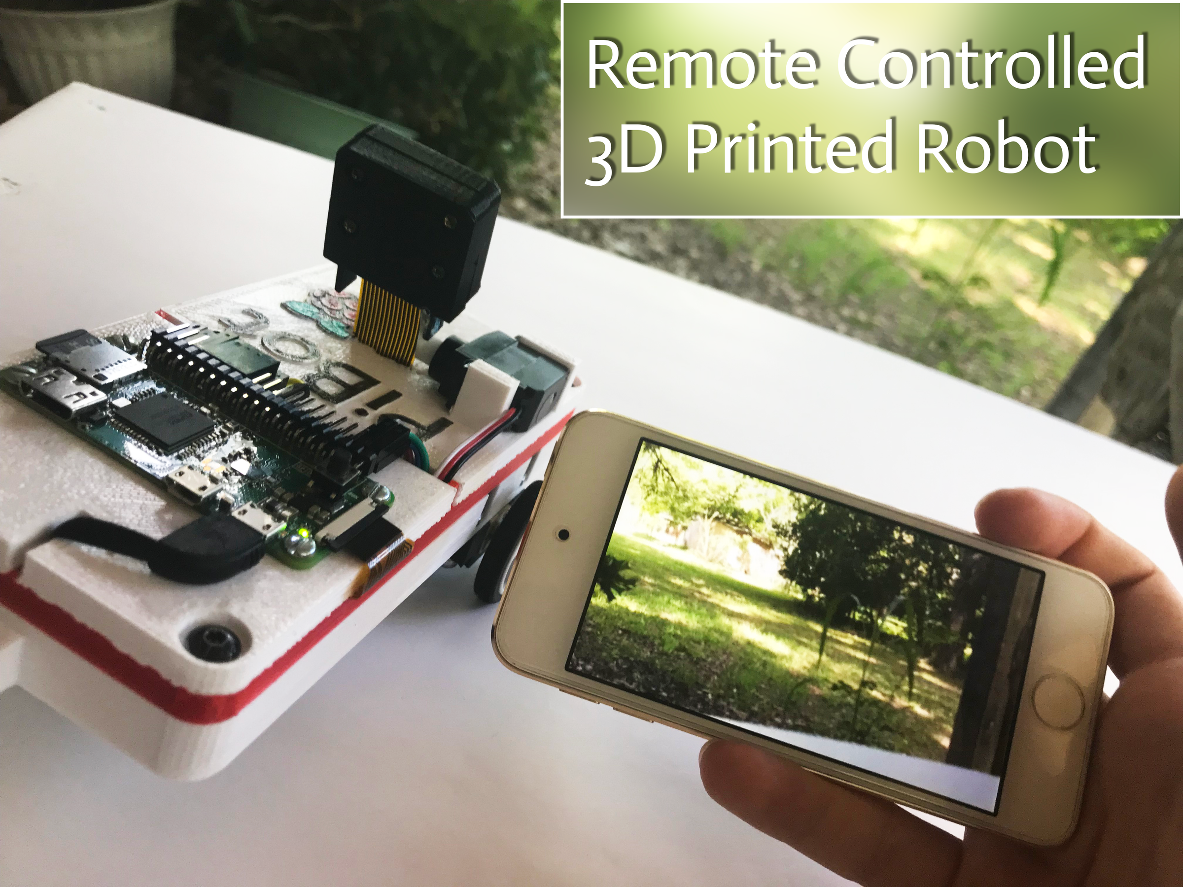 3D Printed Raspberry Pi Zero Robot : 12 Steps - Instructables