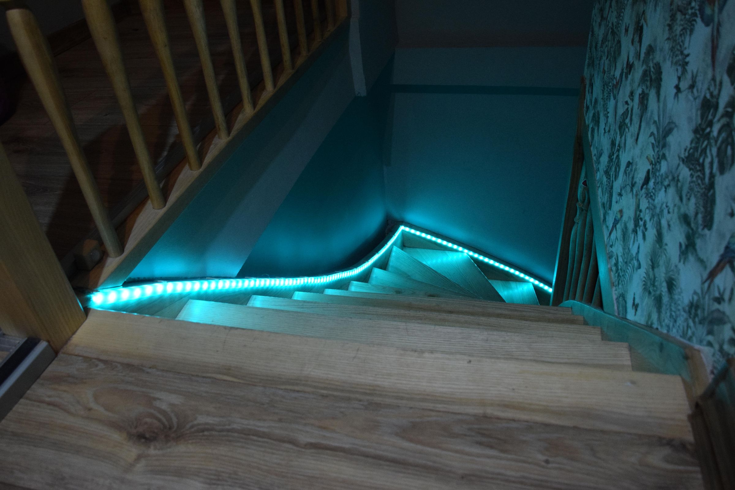 Stair Lights - DIY, RGB, Automatic : 7 Steps (with Pictures ...