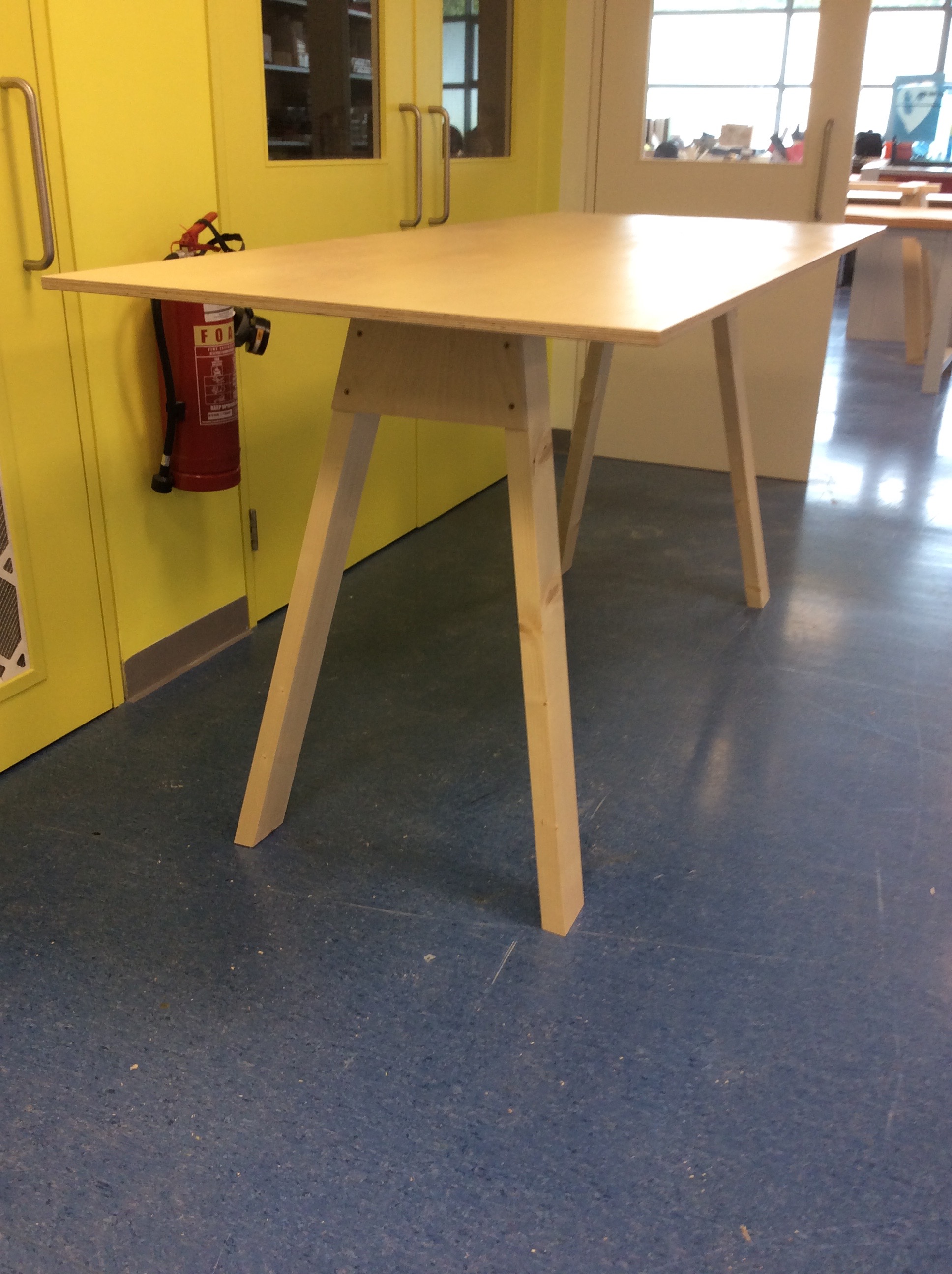 High Trestle Table - Including Prototype Table : 10 Steps (with ...