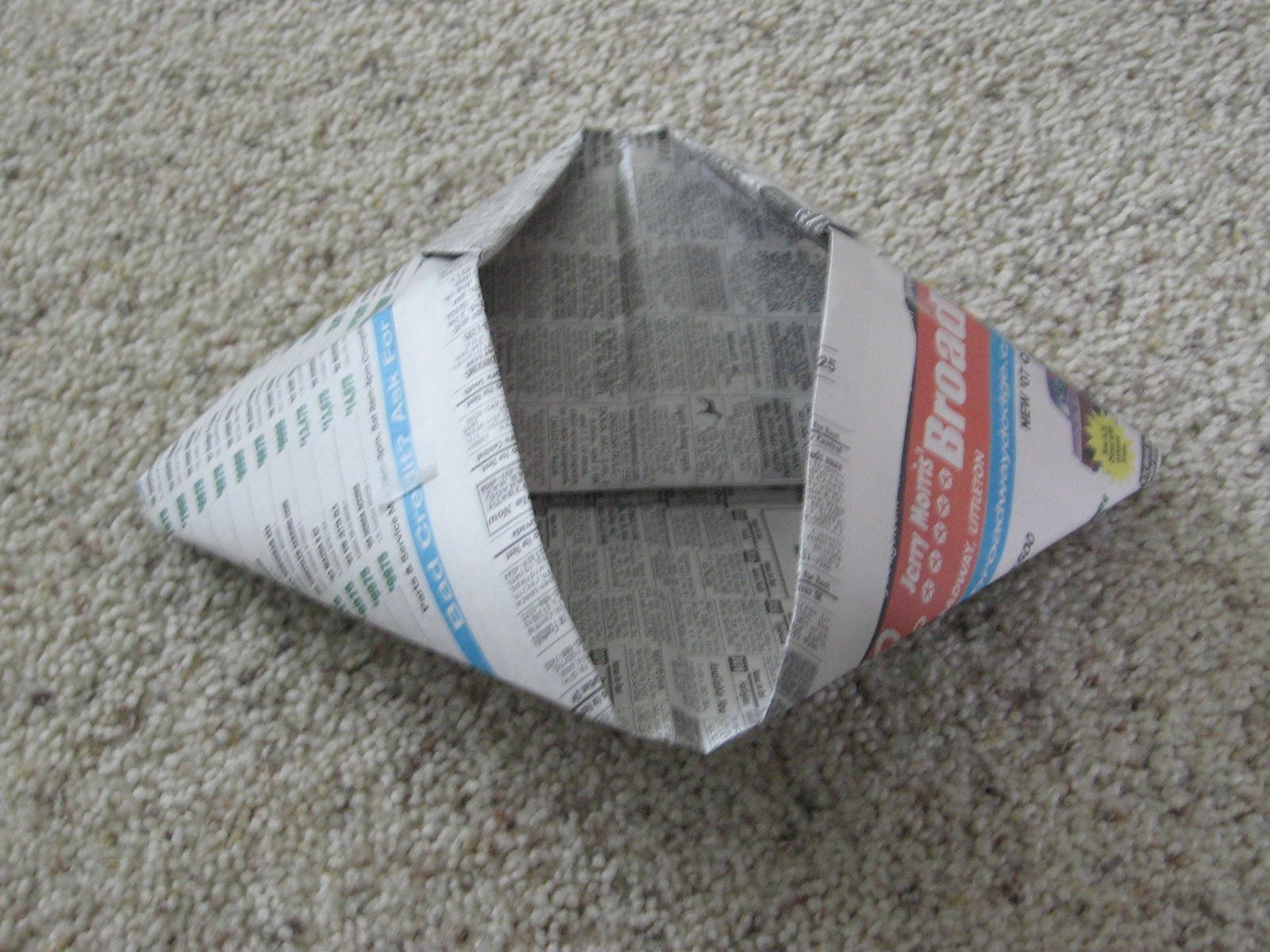 Newspaper Hat! : 7 Steps - Instructables
