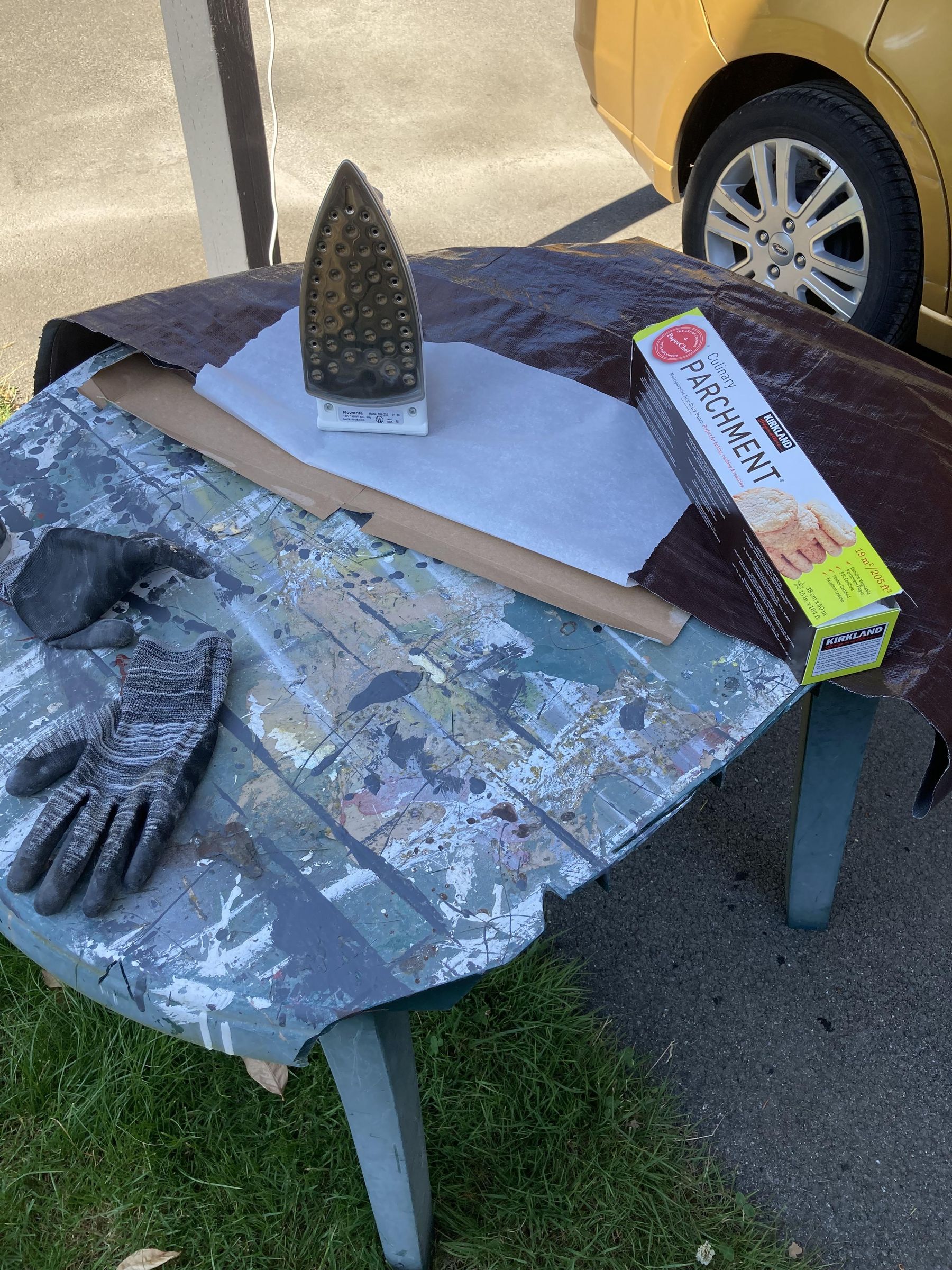 Tarp Outdoor Patio Furniture Cover- With Fused Tarp Seams by Melting ...