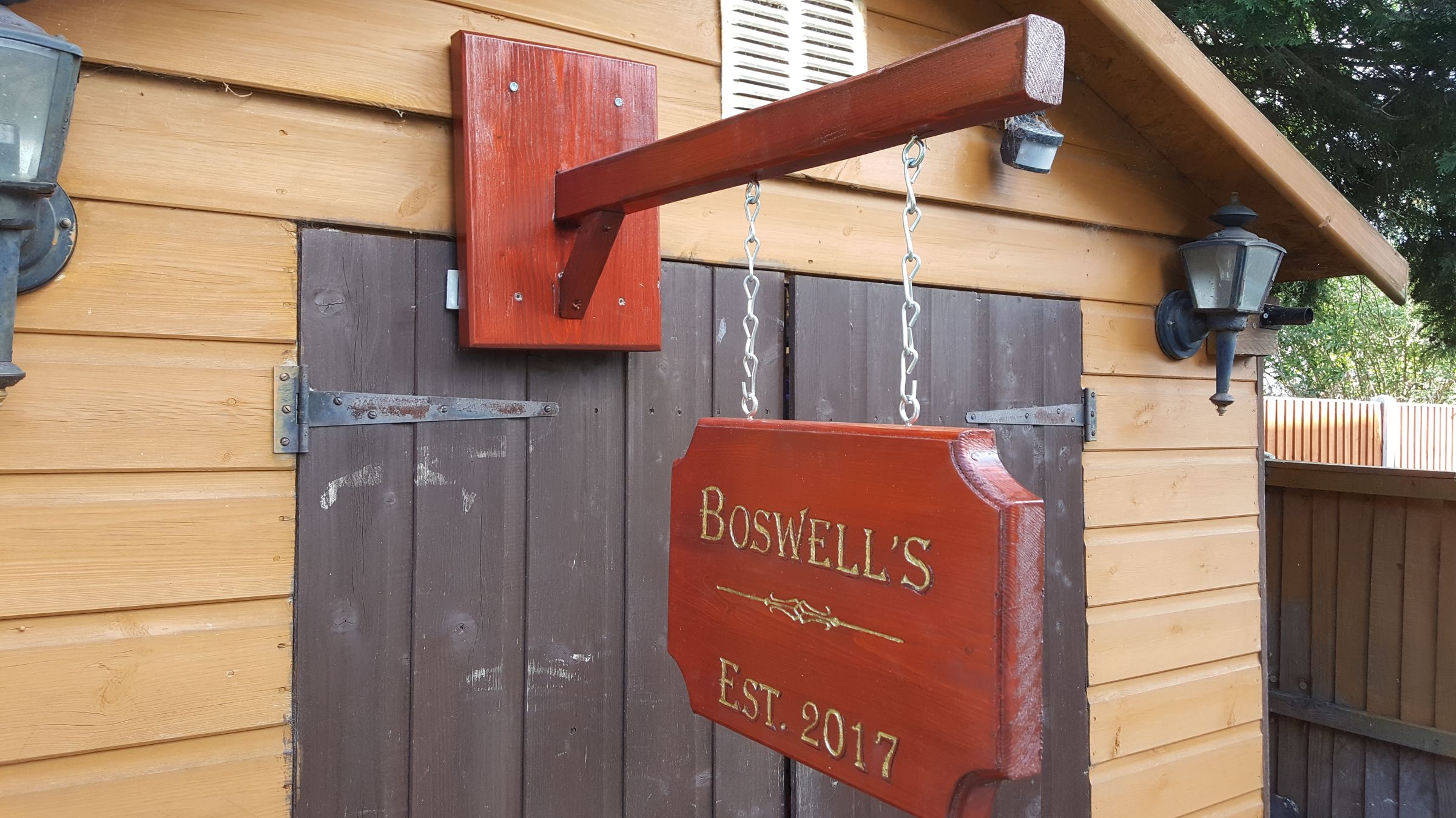 Hand Carved Hanging Bar Sign : 5 Steps (with Pictures) - Instructables