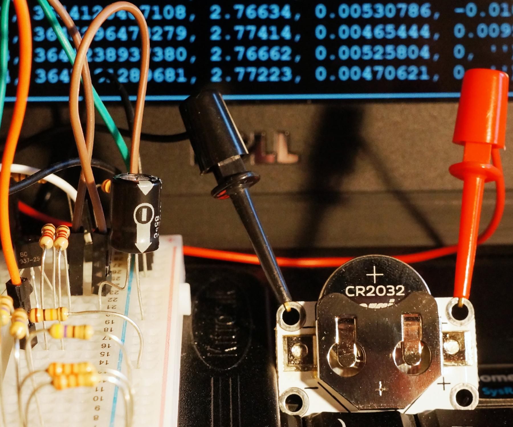 Battery Capacity Measurement Using Kitronik Inventor s Kit And Adafruit