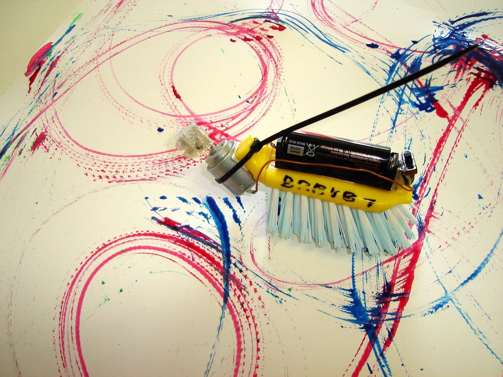 Artist Bristlebot (with Pictures) - Instructables
