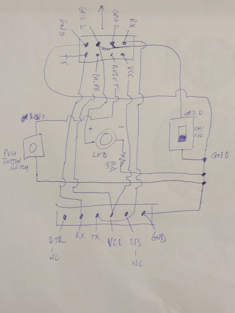 ESP8266 ESP-01 Programming Jig : 4 Steps - Instructables ESP8266 ESP-01 Programming Jig : 4 Steps - Instructables