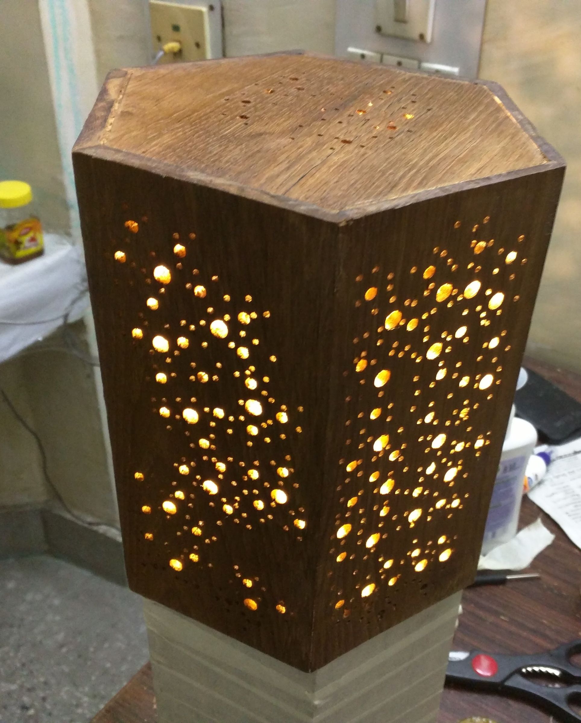 Making an LED Night Light W/ Star Pattern : 8 Steps (with Pictures ...