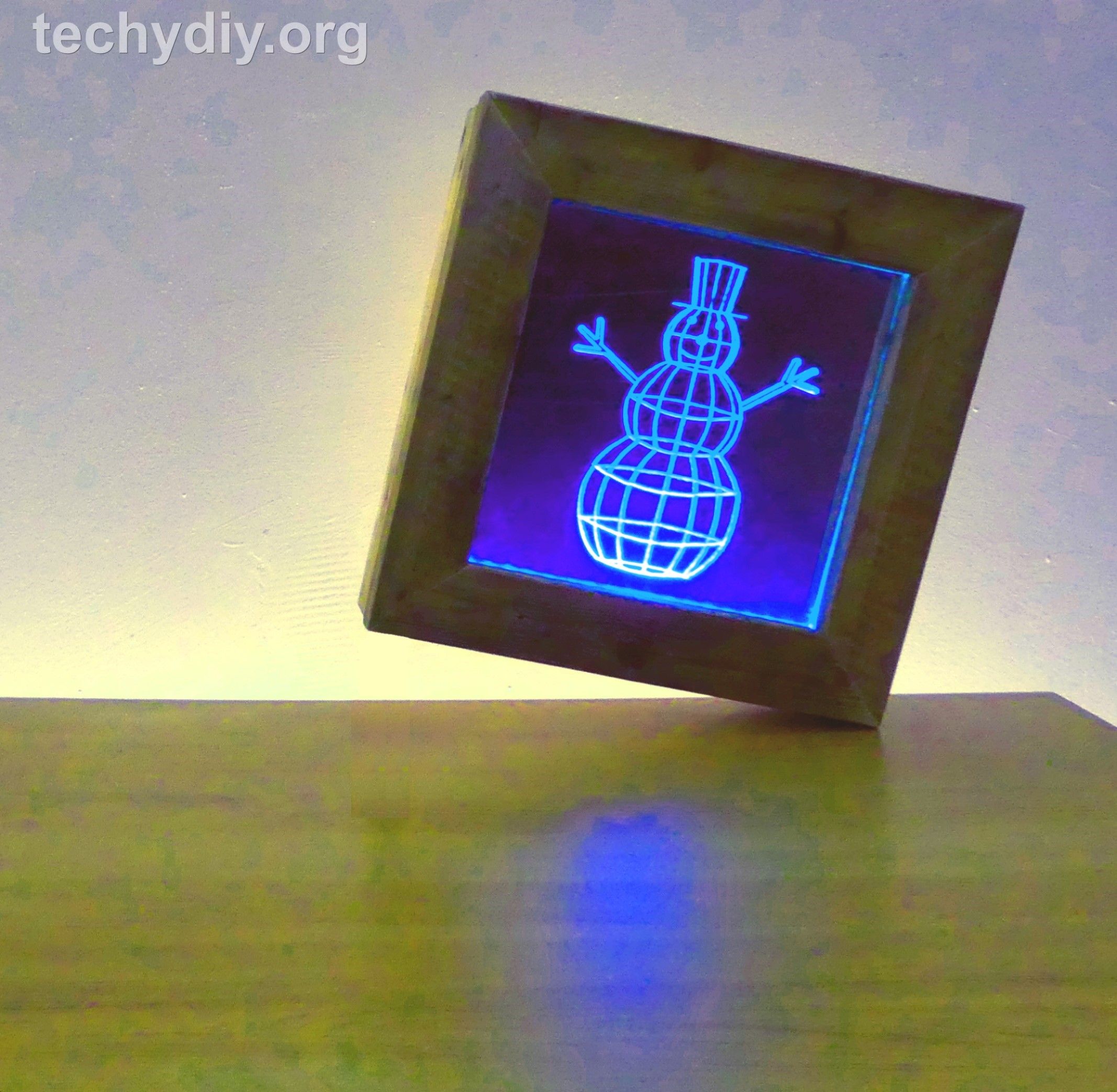 Snowman Led Edge Lit Mirror Sign : 21 Steps (with Pictures) - Instructables