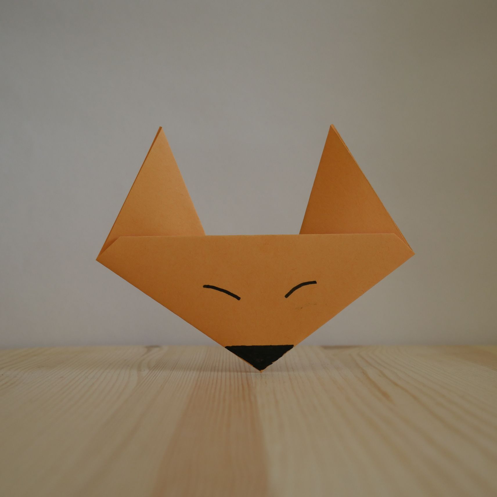 Origami Fox : 5 Steps - Instructables