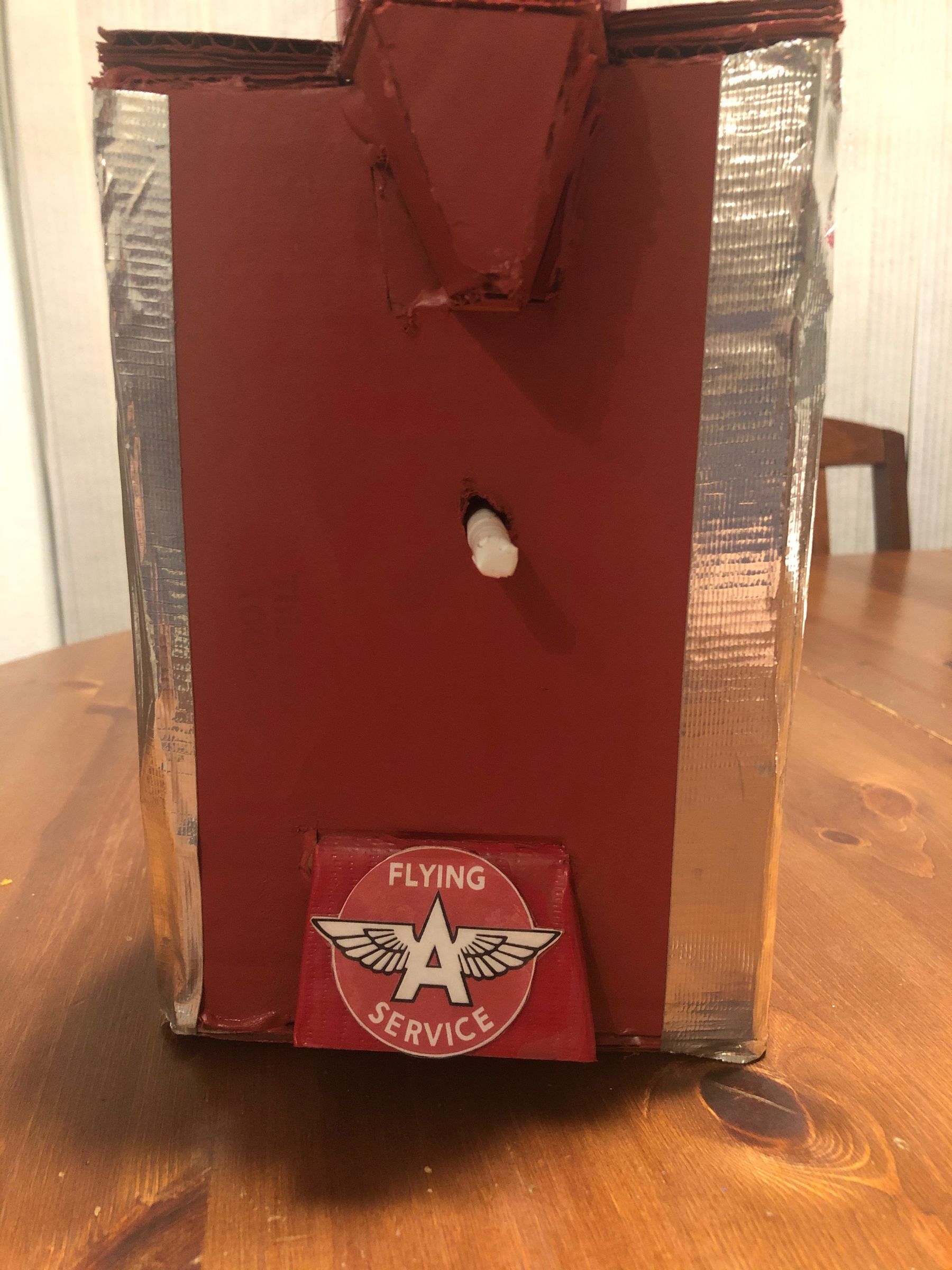 DIY Cardboard Gas Pump Gumball Machine : 5 Steps - Instructables