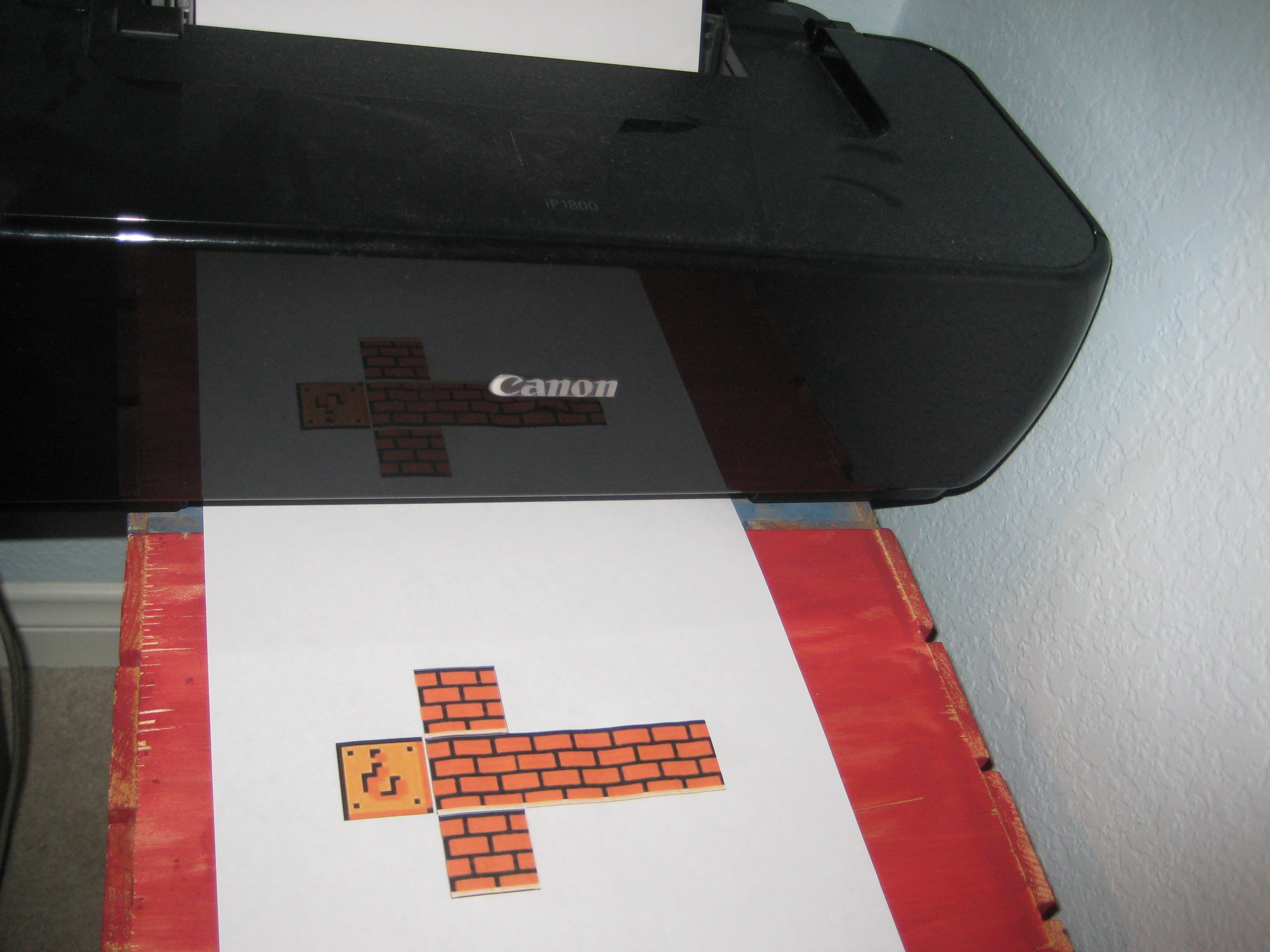 Super Mario Bros. Paper Question Mark Block : 4 Steps - Instructables