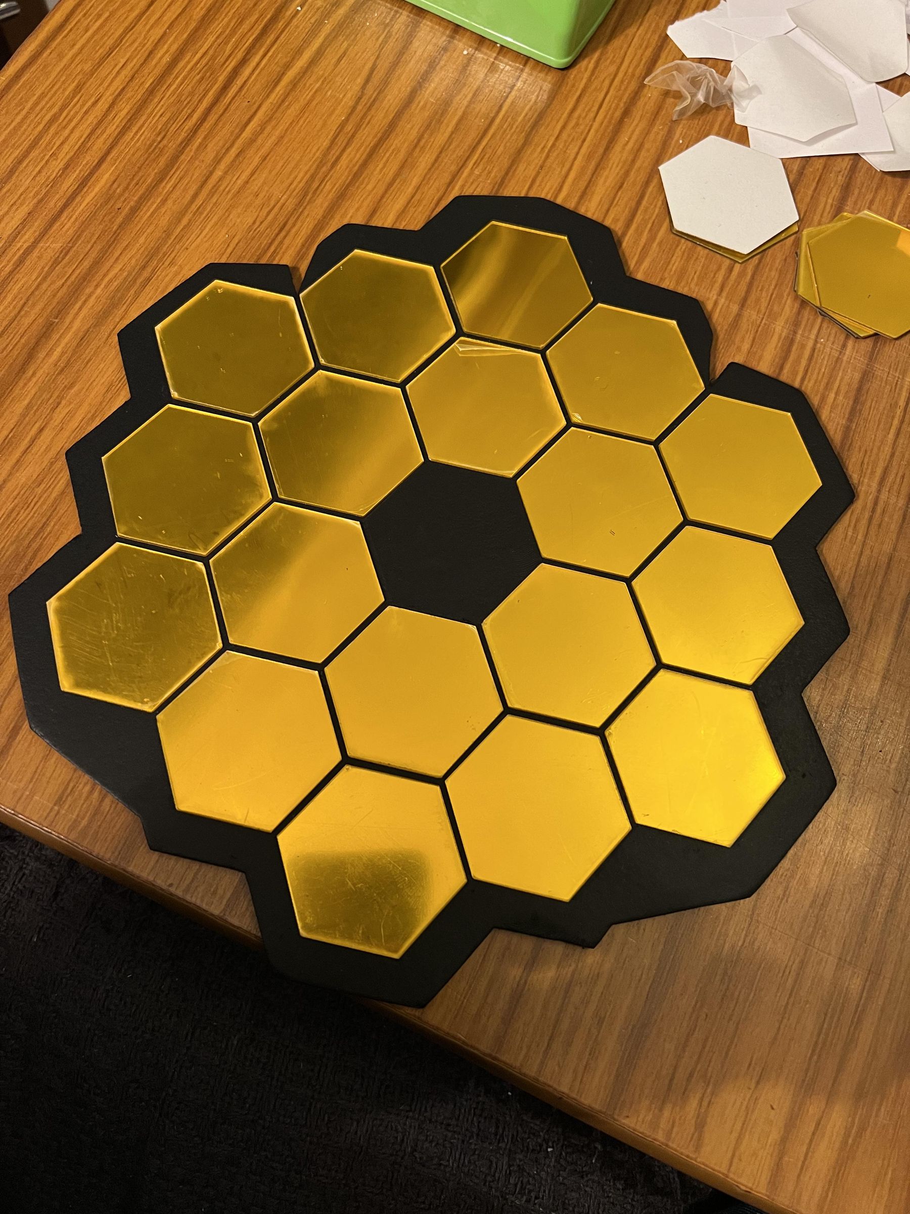 Easy DIY James Webb Telescope Mirror. : 7 Steps (with Pictures ...