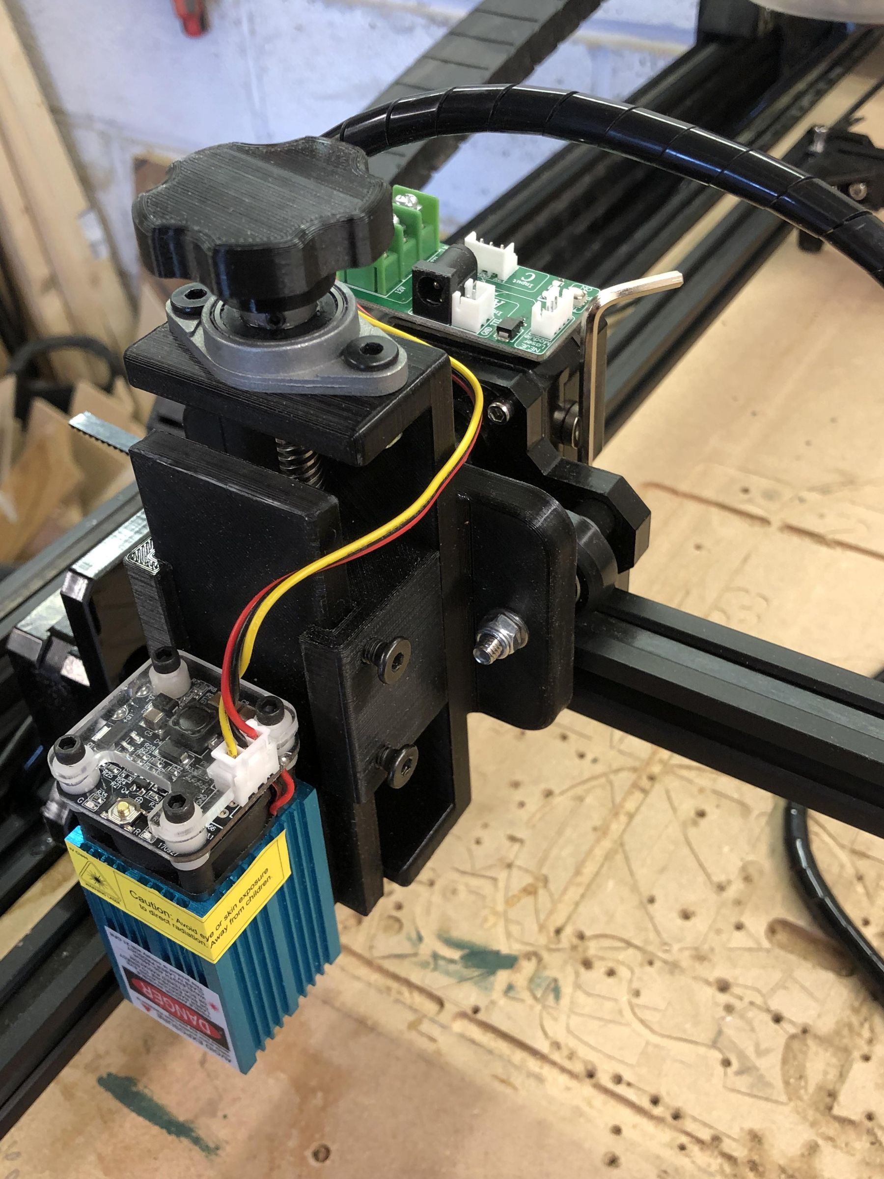 Major Update: 500Mw and Neje 30Watt Laser Height Adjustment Tool for ...