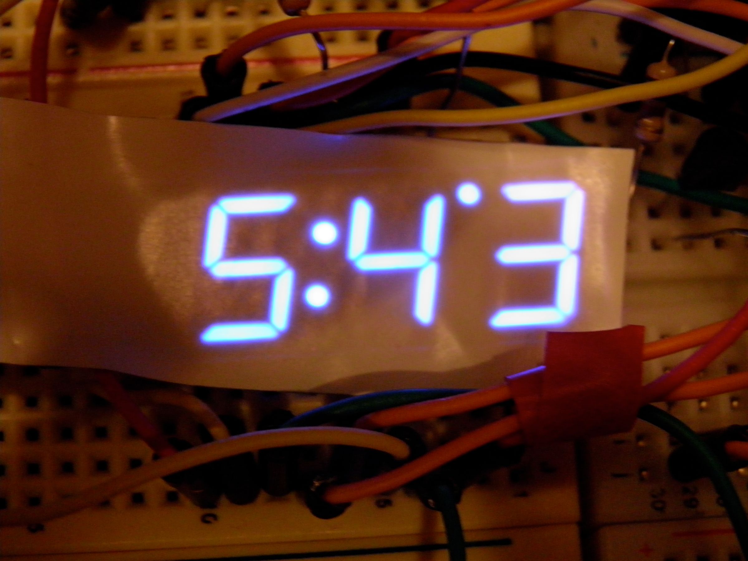 TimeDuino- 7 Segment Arduino Clock (No Shift Registers Needed!) : 14 ...