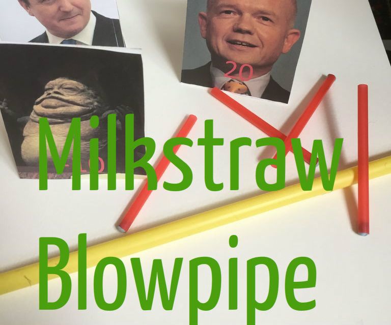 Milkstraw Blowpipe : 3 Steps - Instructables
