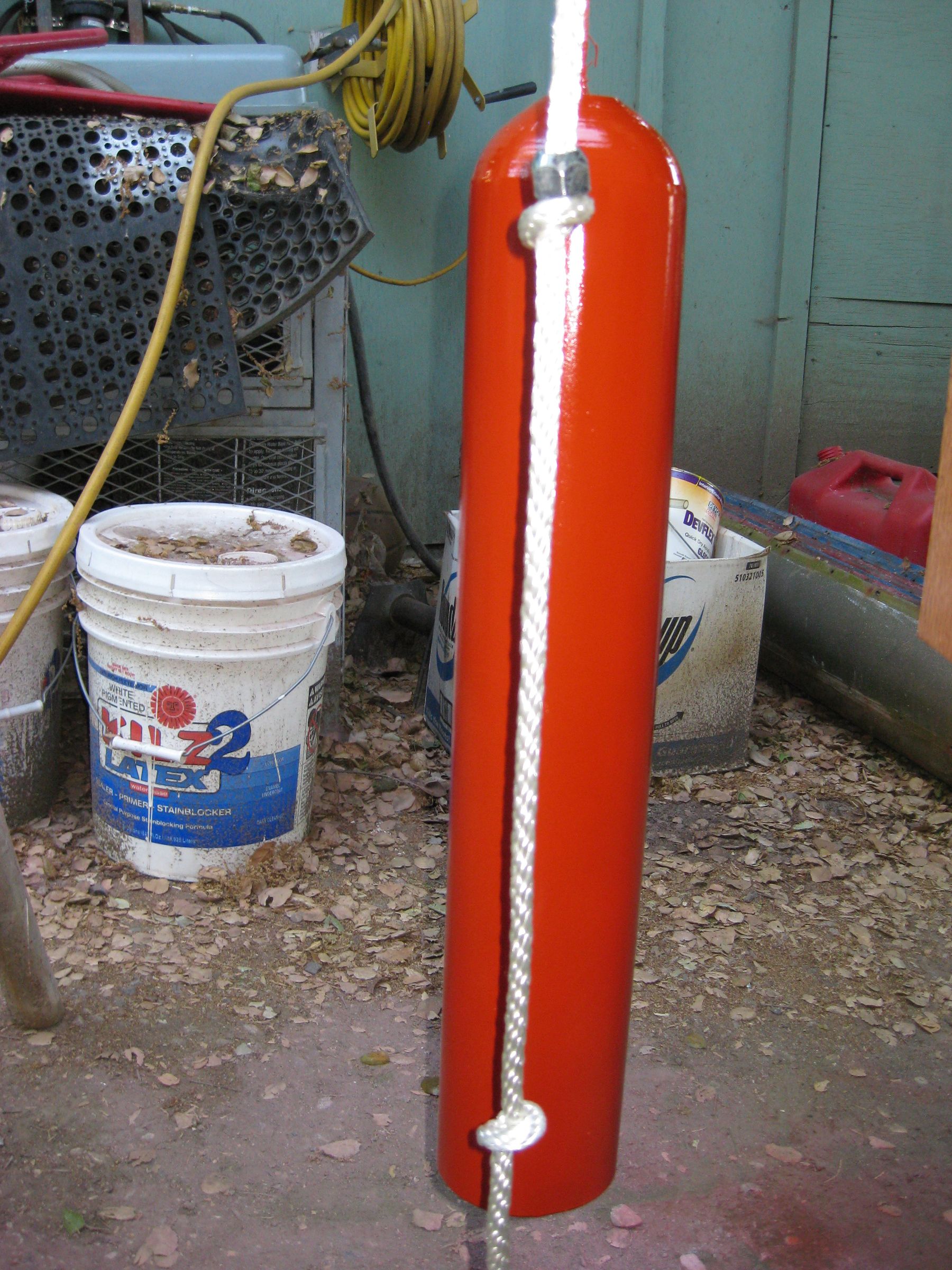 Compressed Gas Cylinder Wind Chime : 11 Steps (with Pictures ...
