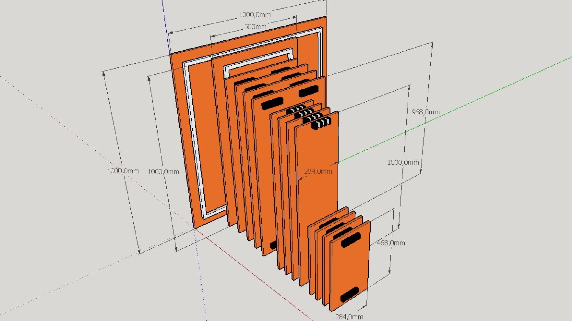 Collapsible Portable Display Stands/Boxes With Built-In Storage Space ...