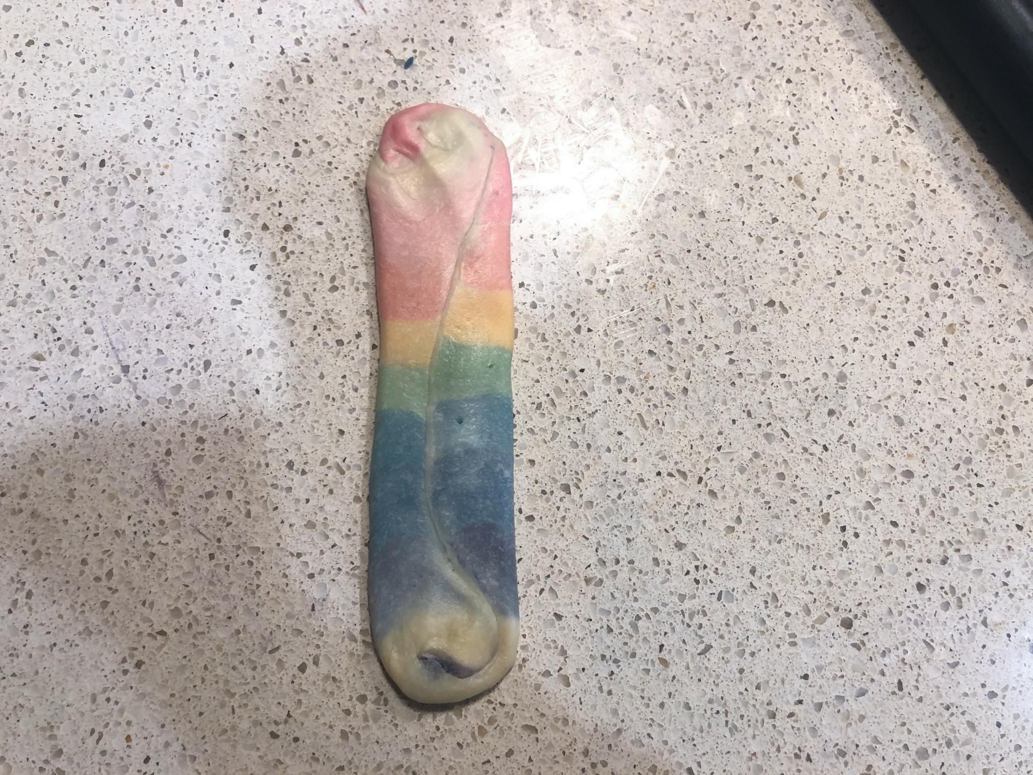 Rainbow Puff Balls With Coconut Filling : 12 Steps (with Pictures ...