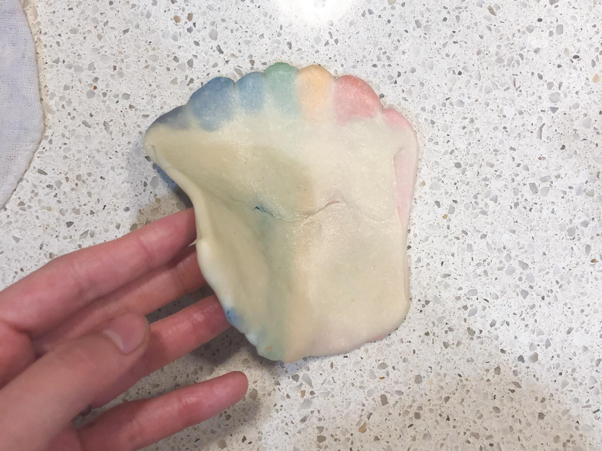 Rainbow Puff Balls With Coconut Filling : 12 Steps (with Pictures ...