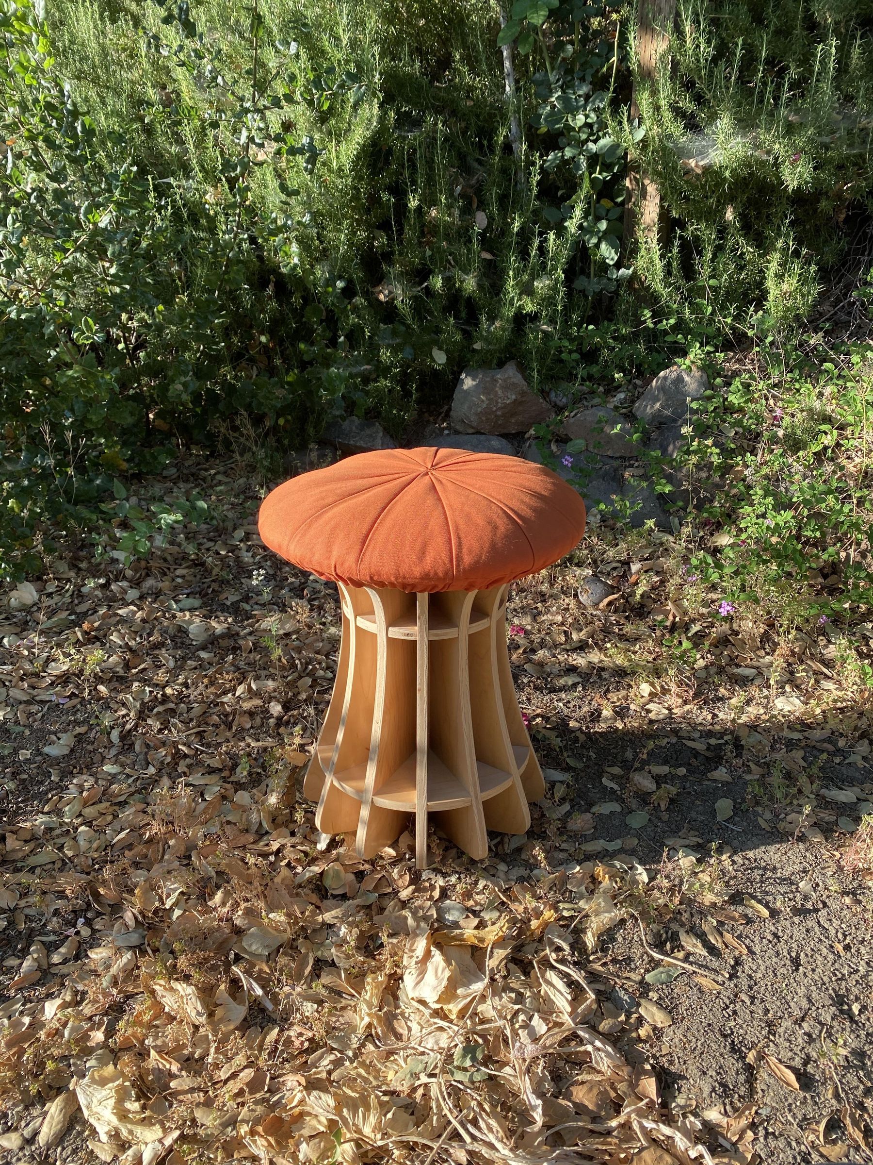 Toadstool: Mushroom-Inspired Rocking Stool : 17 Steps (with Pictures ...