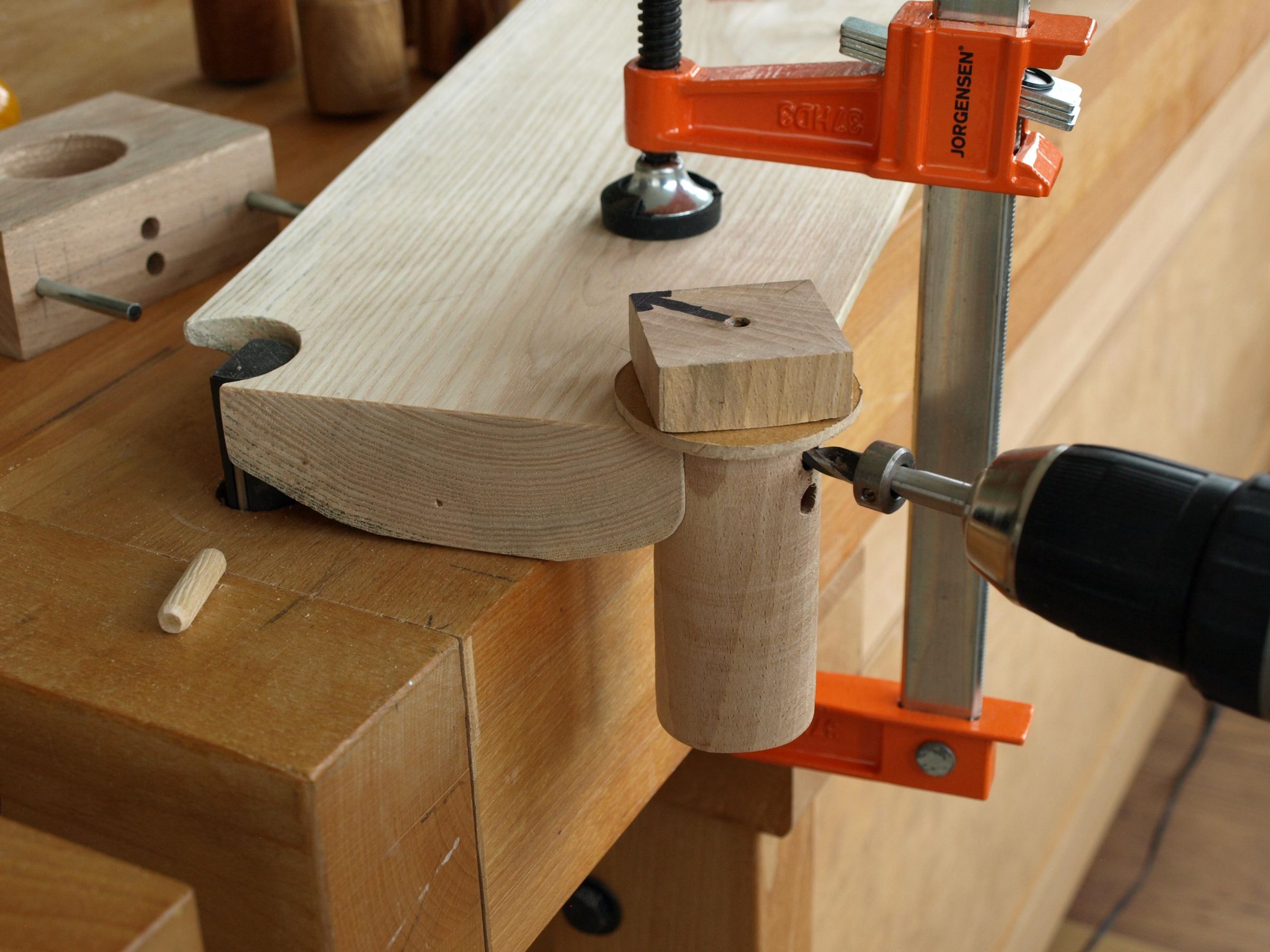 Round Leg Dowelling Jig : 3 Steps (with Pictures) - Instructables