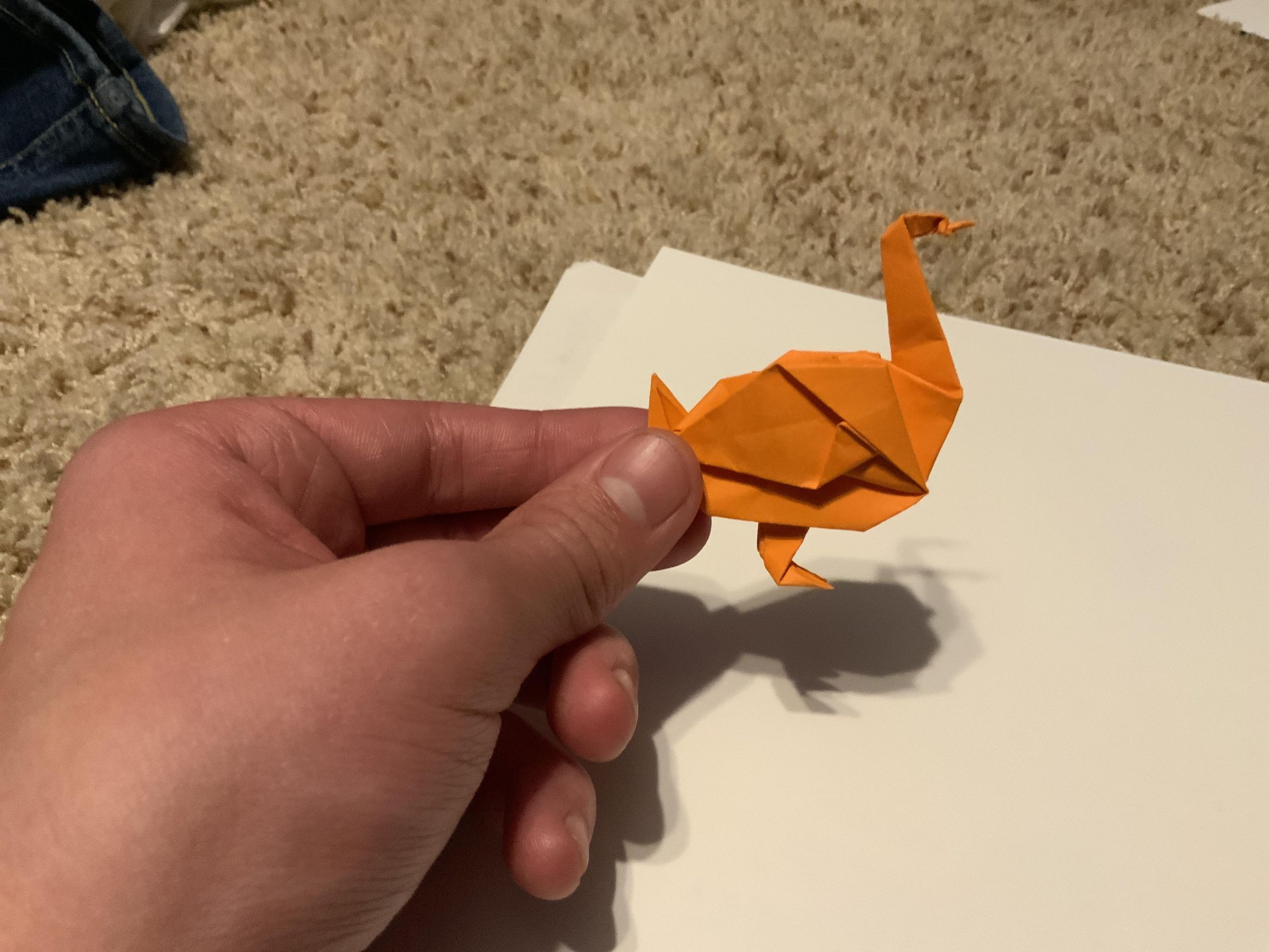 Origami Goose- by John Montroll : 26 Steps (with Pictures) - Instructables